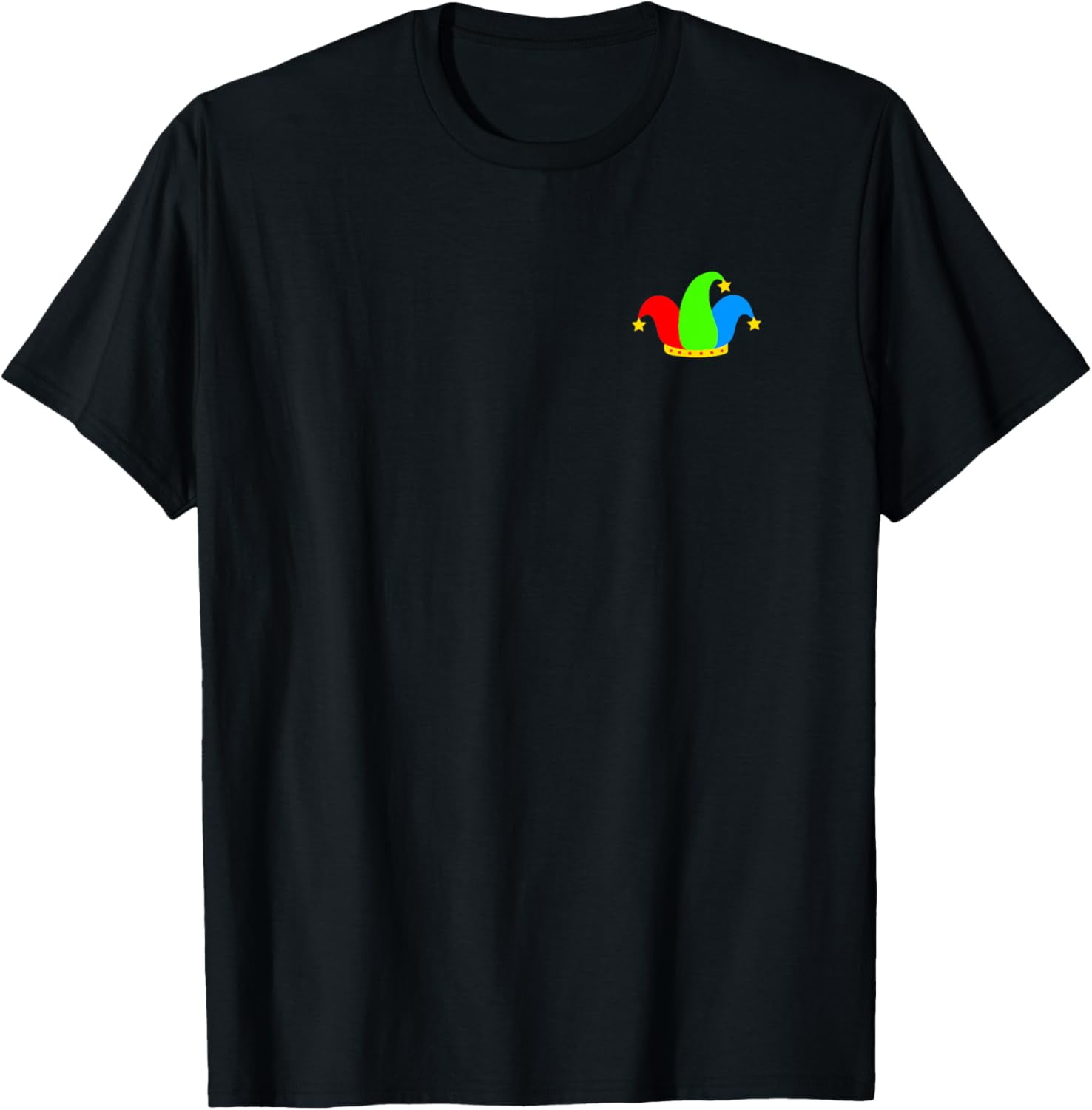 April Fools Day Jester Hat Fool Hilarious Funny Joker Logo T-Shirt ...