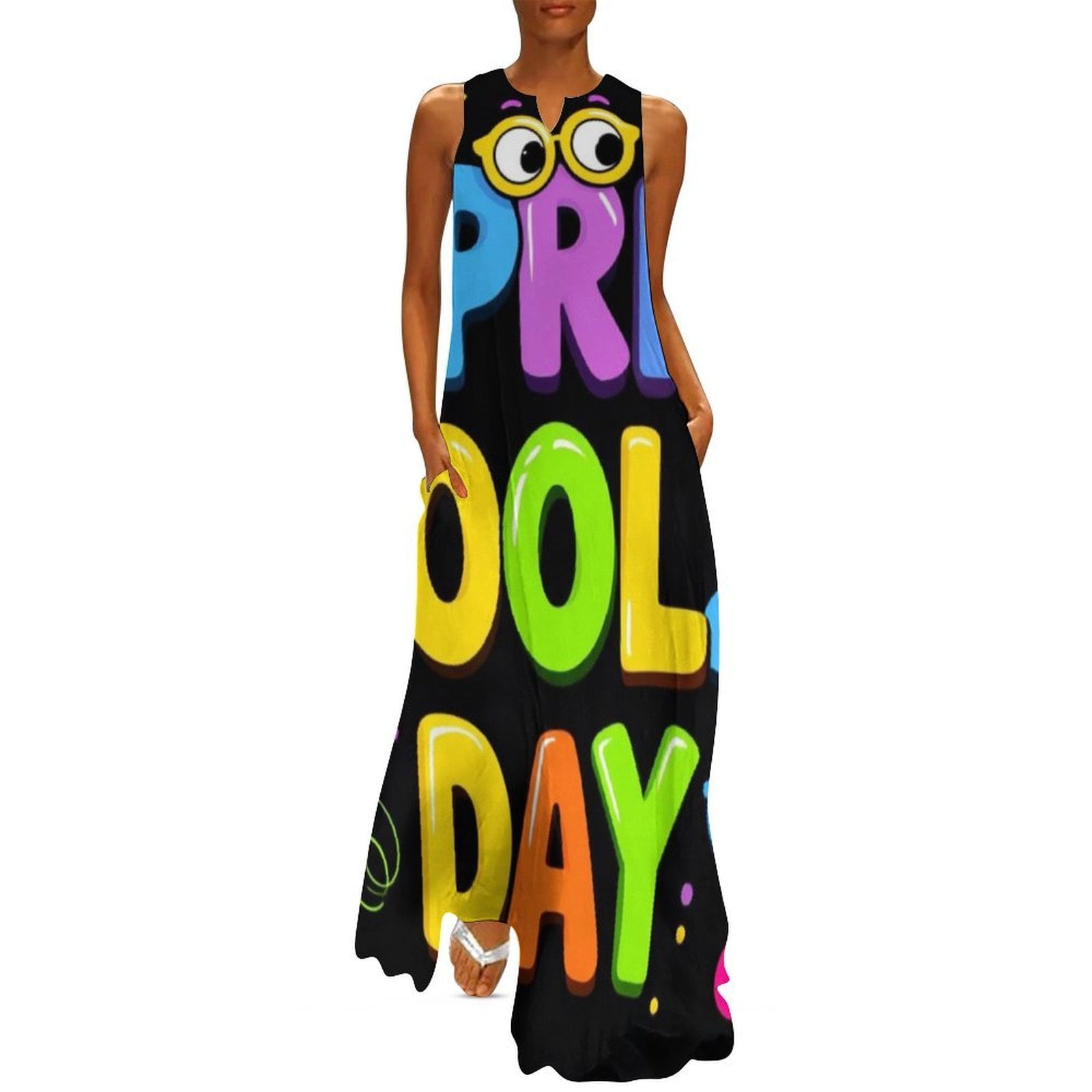 April Fools Day Long Dress luxury evening dresses women clothing new ...