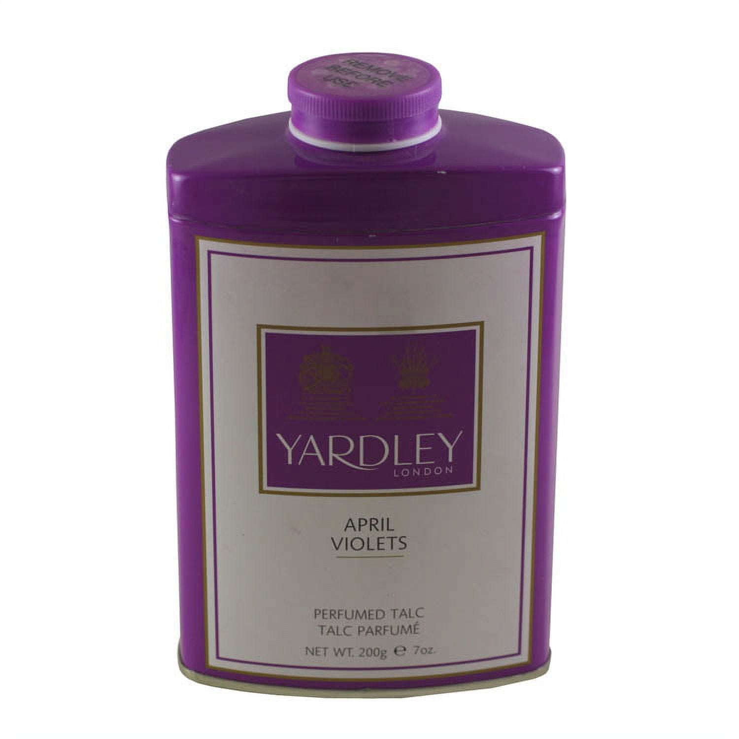 Yardley Of London April Violets Perfumed Talc Powder, Body Fragrance ...