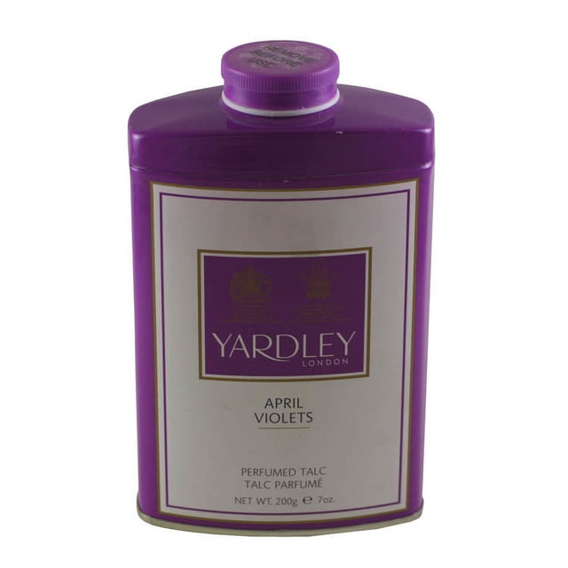 April Violets by Yardley London for Women - 7 oz Perfumed Talc ...