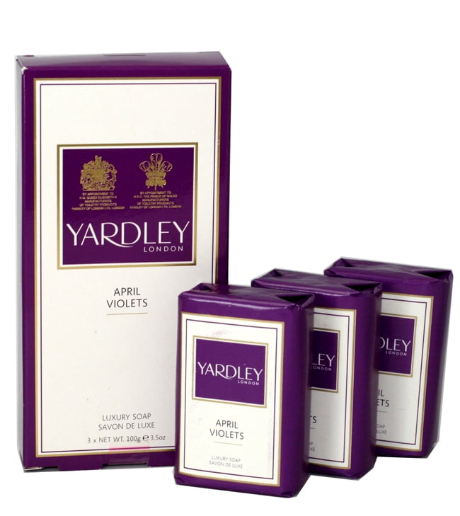 April Violets Perfumed Soap 3 X 3.5 Oz - Walmart.com