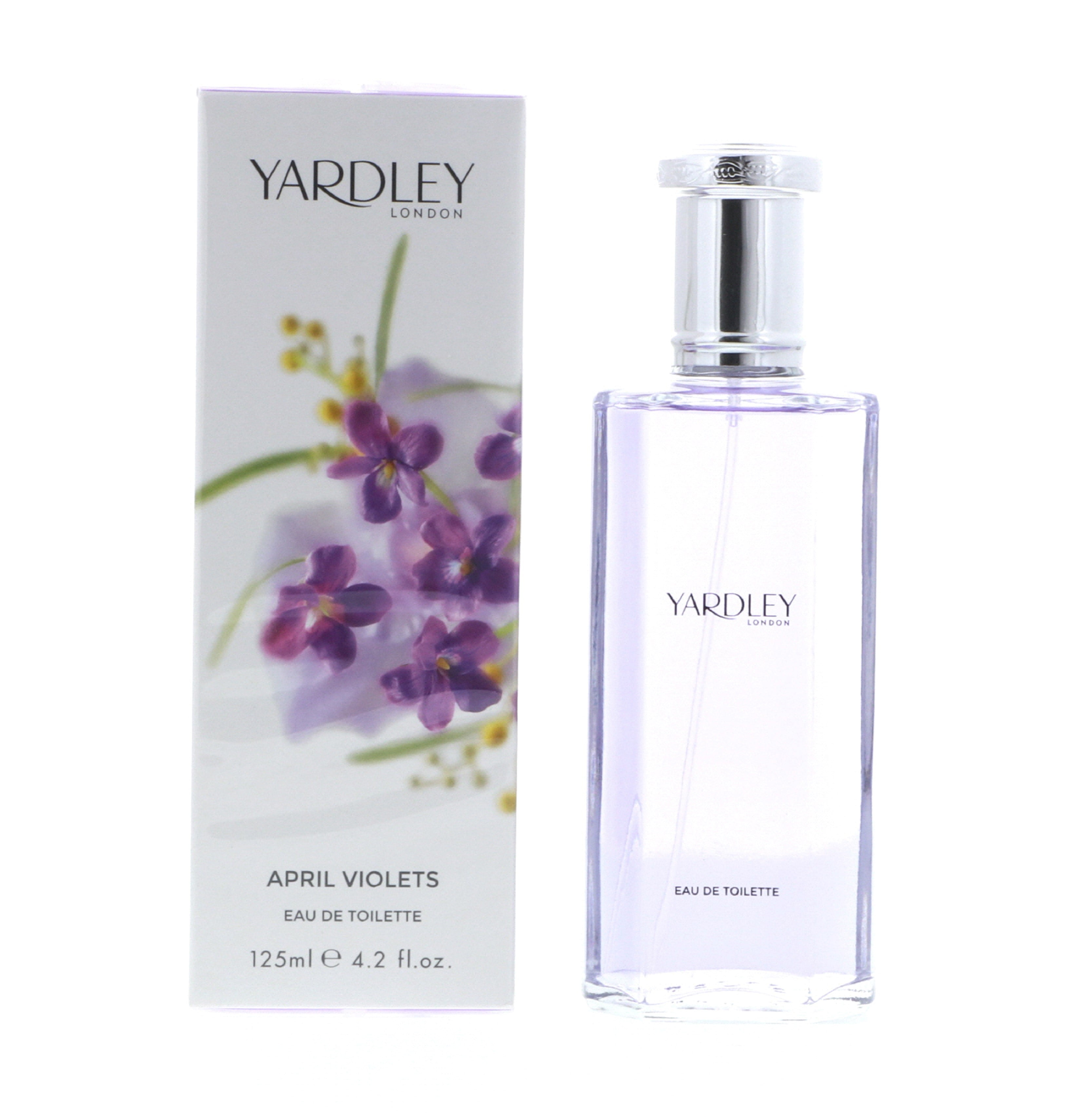 April Violets by Yardley London Eau De Toilette Spray 4.2 oz for Women ...