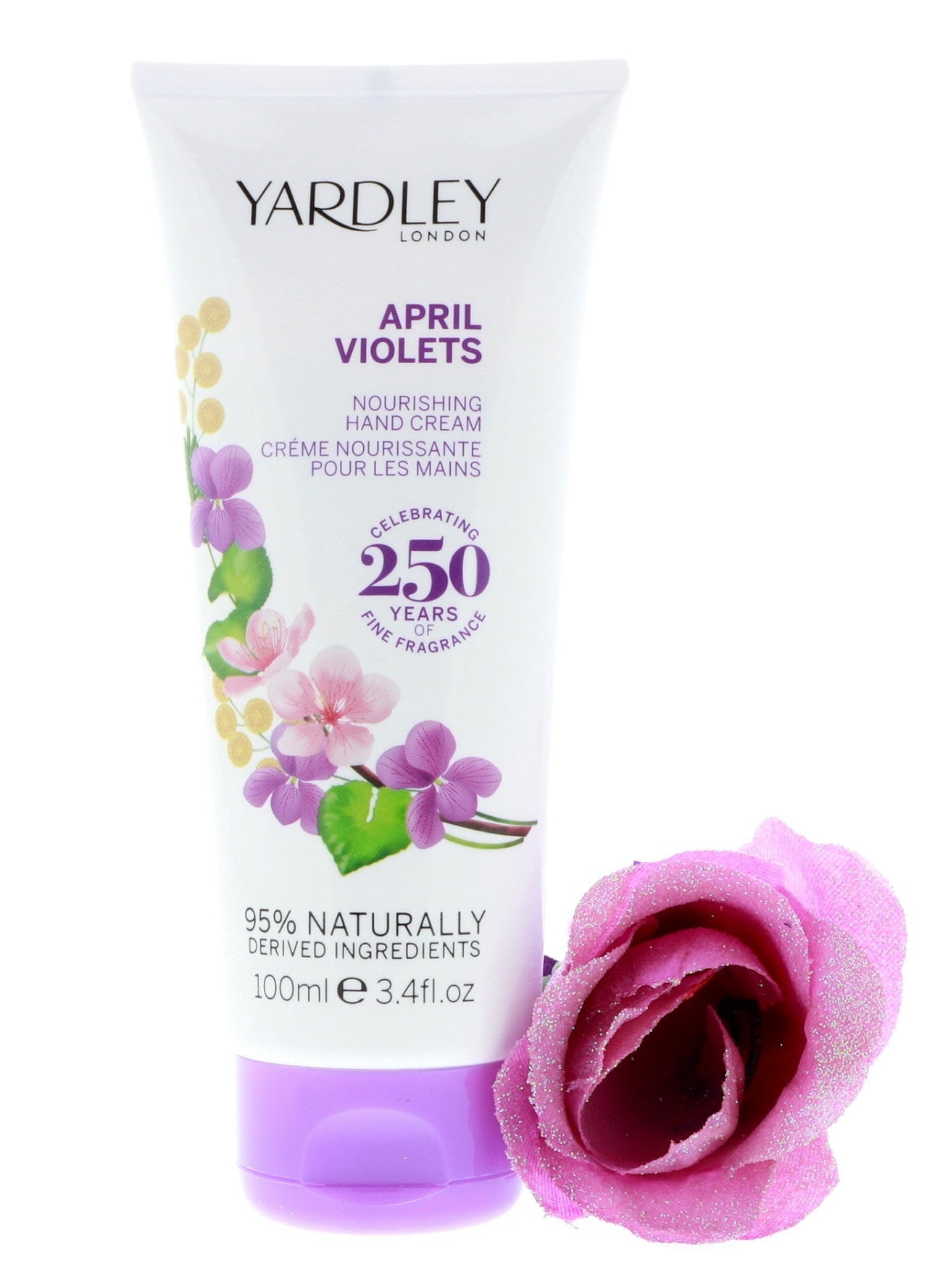 April Violets by Yardley London - Hand Cream 3.4 oz for Women - Walmart.com