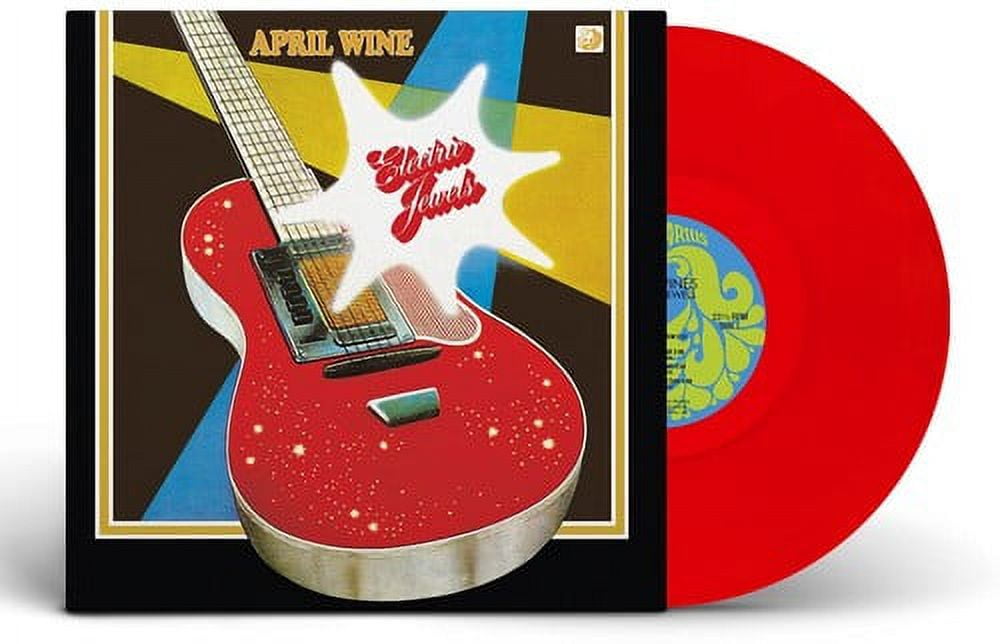 April Wine - Electric Jewels (180-gram Red Arborite Vinyl) - Walmart.com