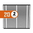 Aprilaire 213 Air Filter 2-Pack, 20x26x4, MERV 13, for Whole-Home ...