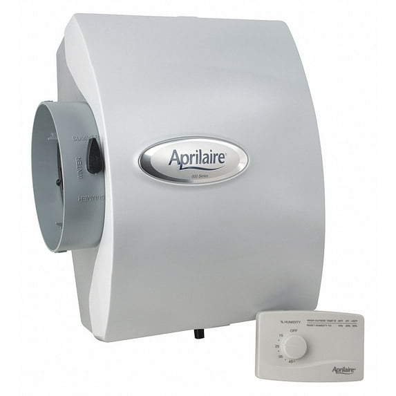 Aprilaire 600M - Large Capacity Whole-House Manual Humidifier for 5,000 ...