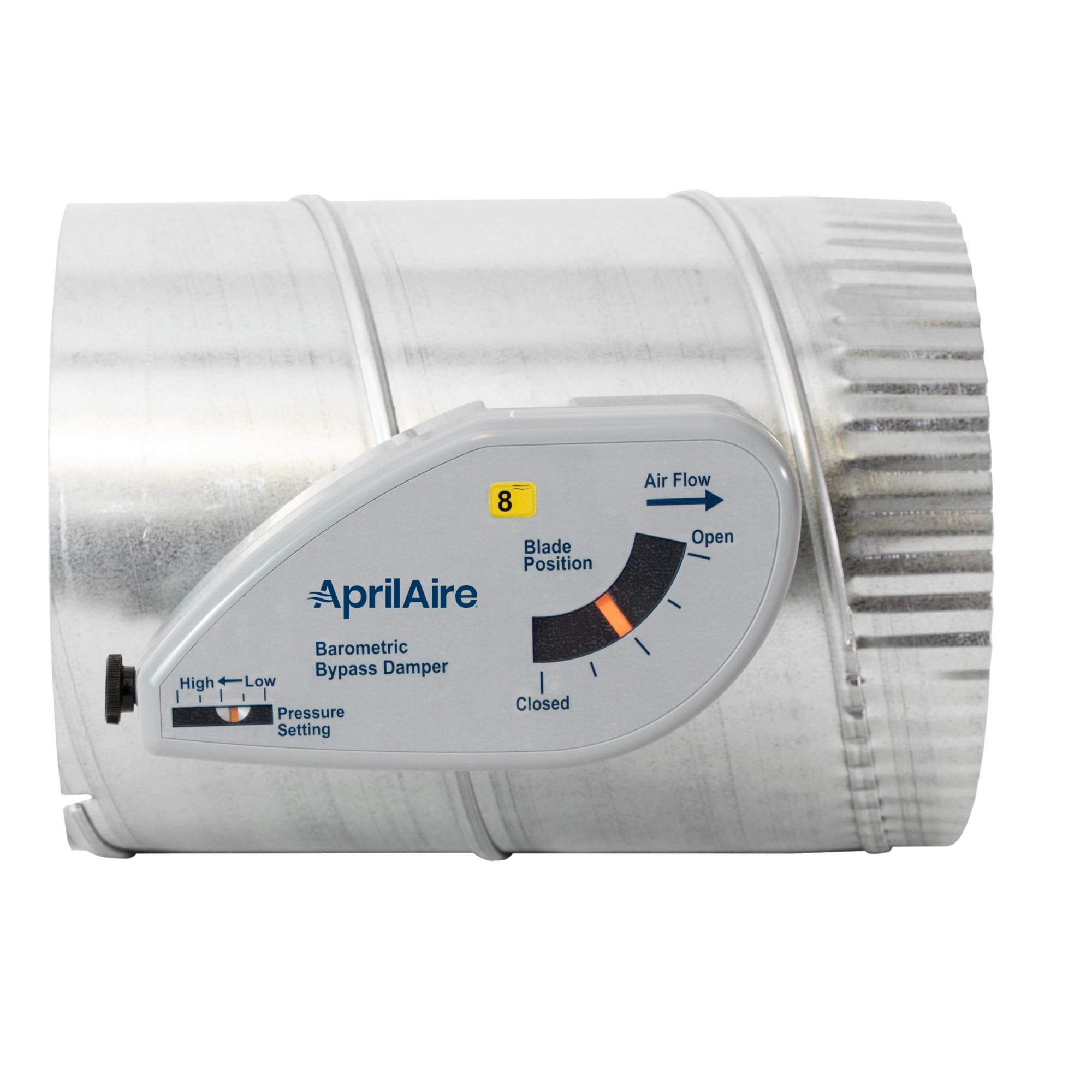 Aprilaire 6116 16" Round Mechanical Barometric Pressure Relief Bypass ...