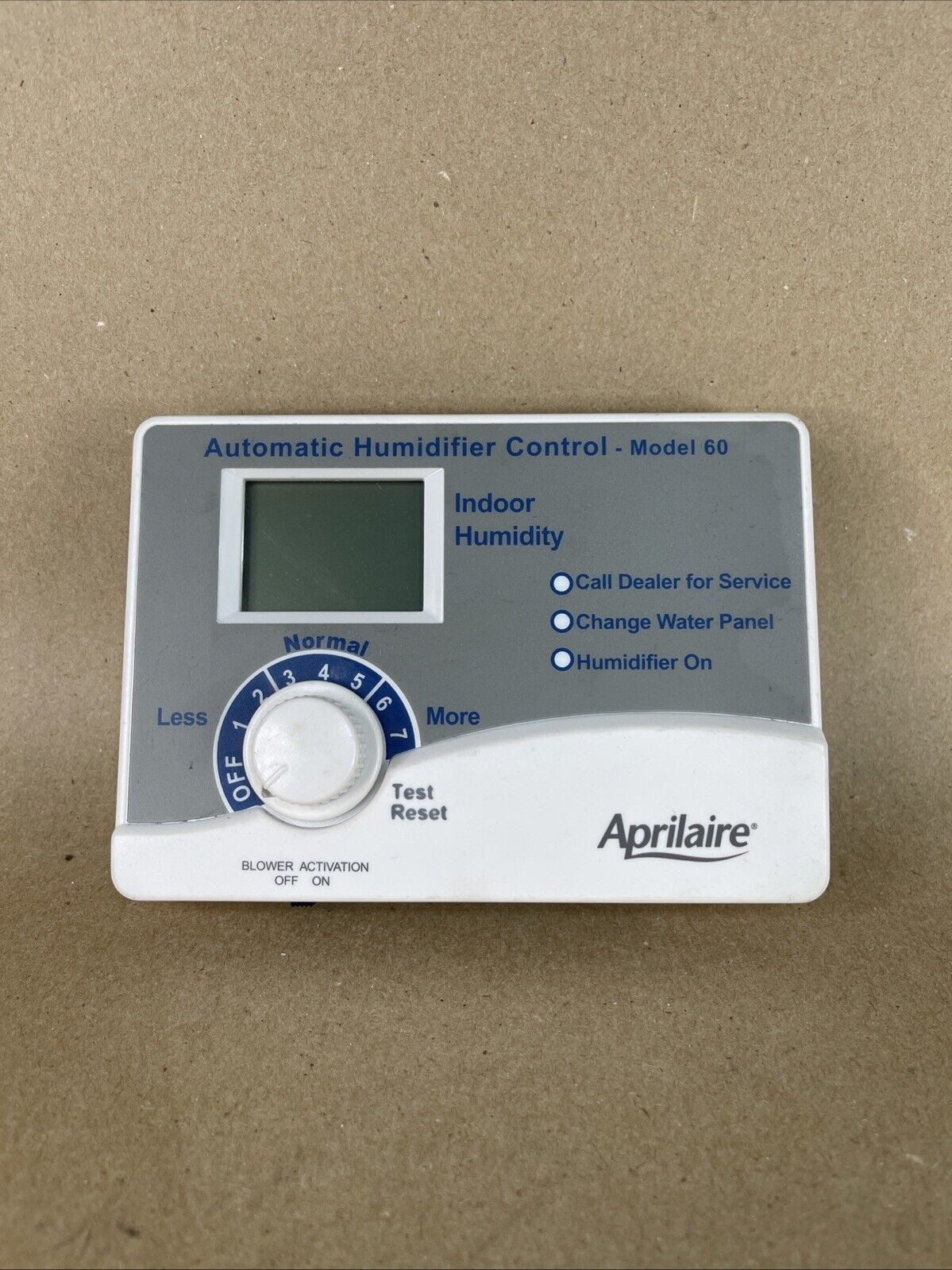 Aprilaire Model 60 Humidistat Automatic Humidifier Control - Walmart.com