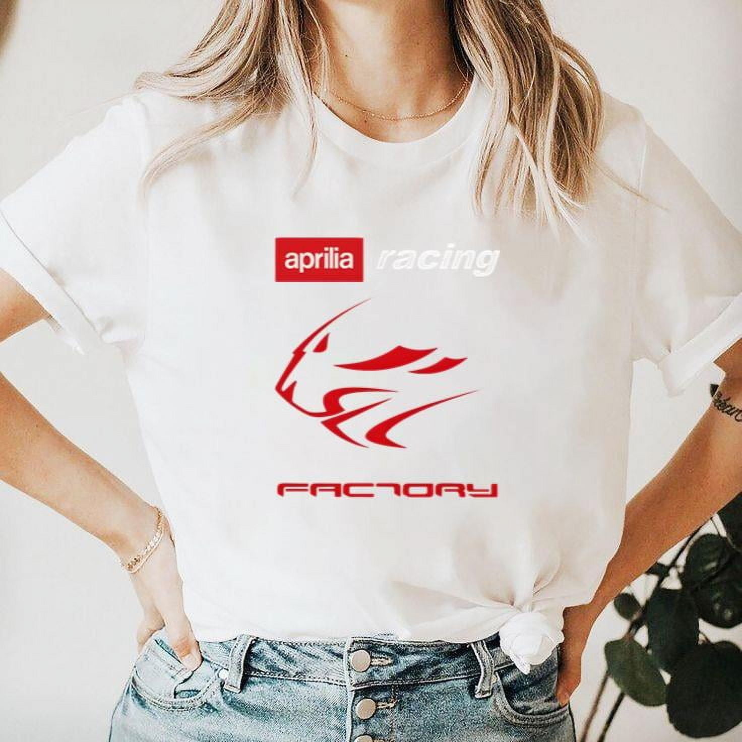 Aprilia Racing Logo Factory Motorcycle MotoGP Noale Italy Motorbike Fan ...