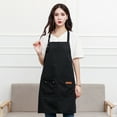 Apron,Canvas Pockets Apron Butcher Crafts Baking Chefs Kitchen Cooking BBQ Plain - Walmart.com