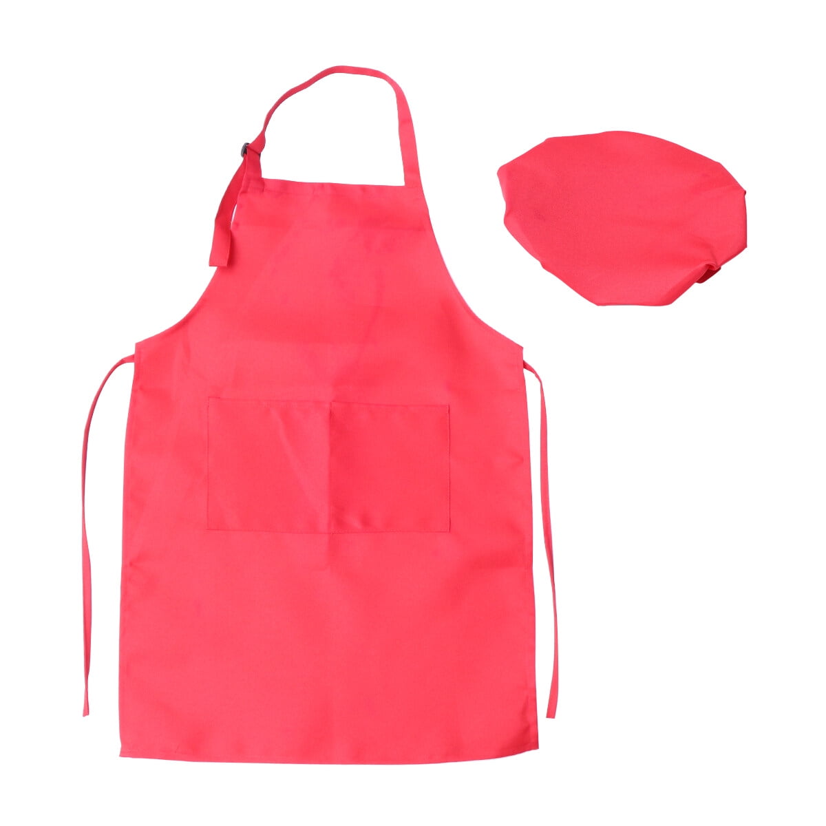 Apron Chef Cooking Kids Painting Hat Children Resistant Wear Beanie ...