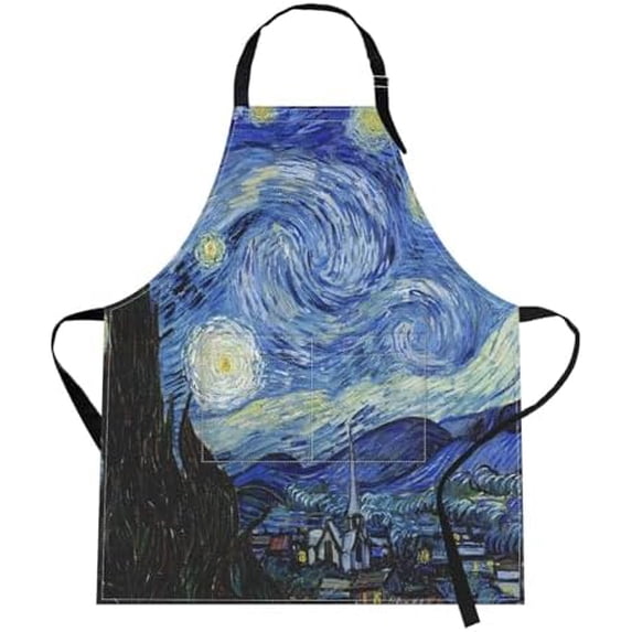 Apron Home Kitchen Cooking Baking Gardening for Women Men With Pockets ...