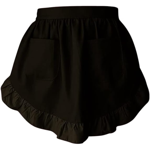 Apron Kitchen Cooking Restaurant Bistro Half Aprons with Pockets For ...