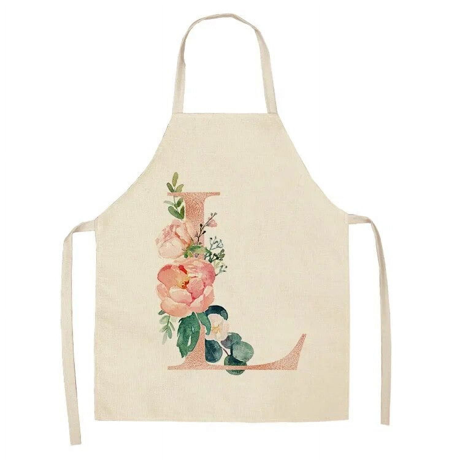 Apron Kitchen Letter Alphabet Letter A to Z Alphabet Pattern Kitchen ...