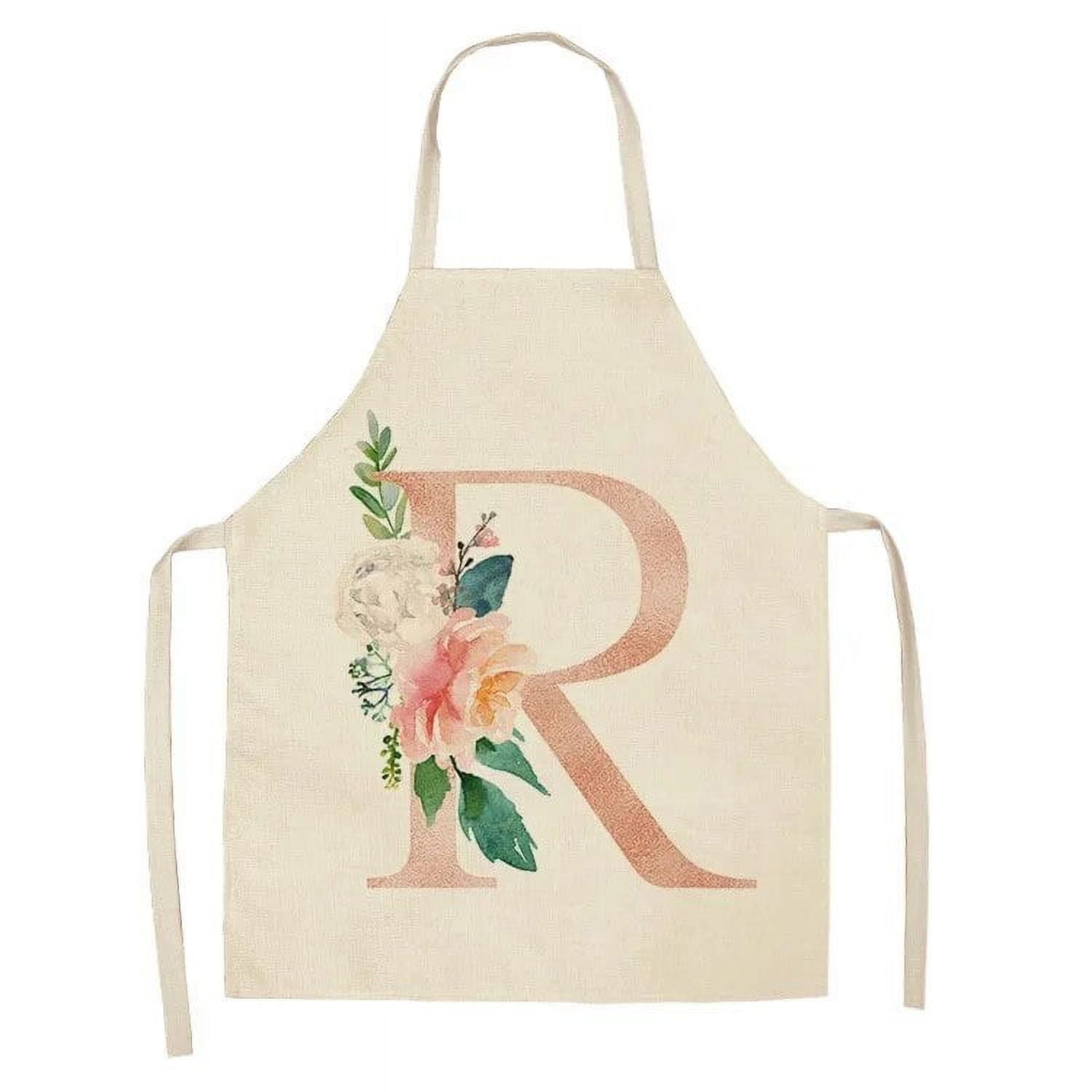 Apron Kitchen Letter Alphabet Letter A to Z Alphabet Pattern Kitchen ...