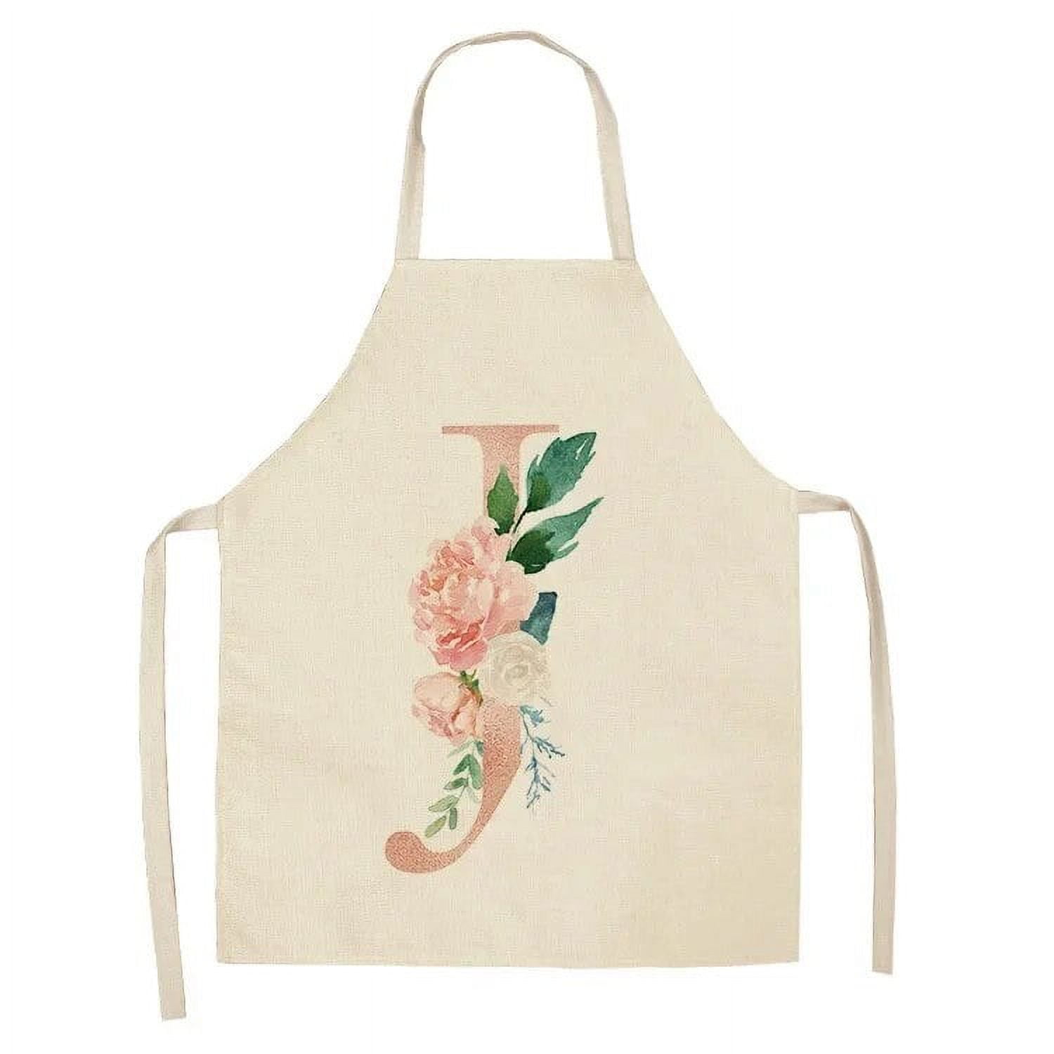 Apron Kitchen Letter Alphabet Letter A to Z Alphabet Pattern Kitchen ...