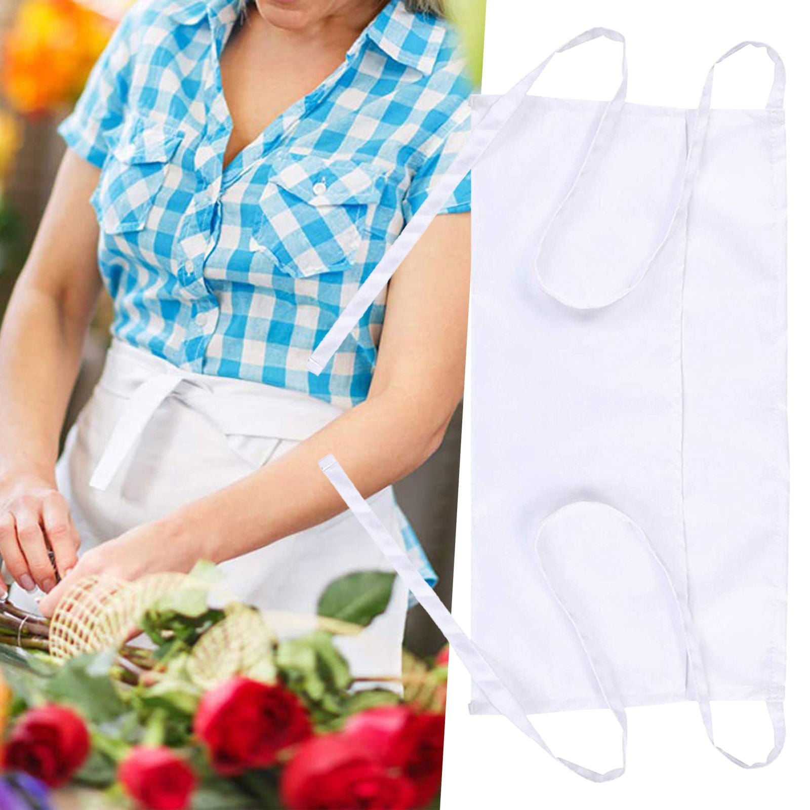 Apron Sleeve for Kitchen Milk Tea Waiter Work Clothes For Men And Women ...