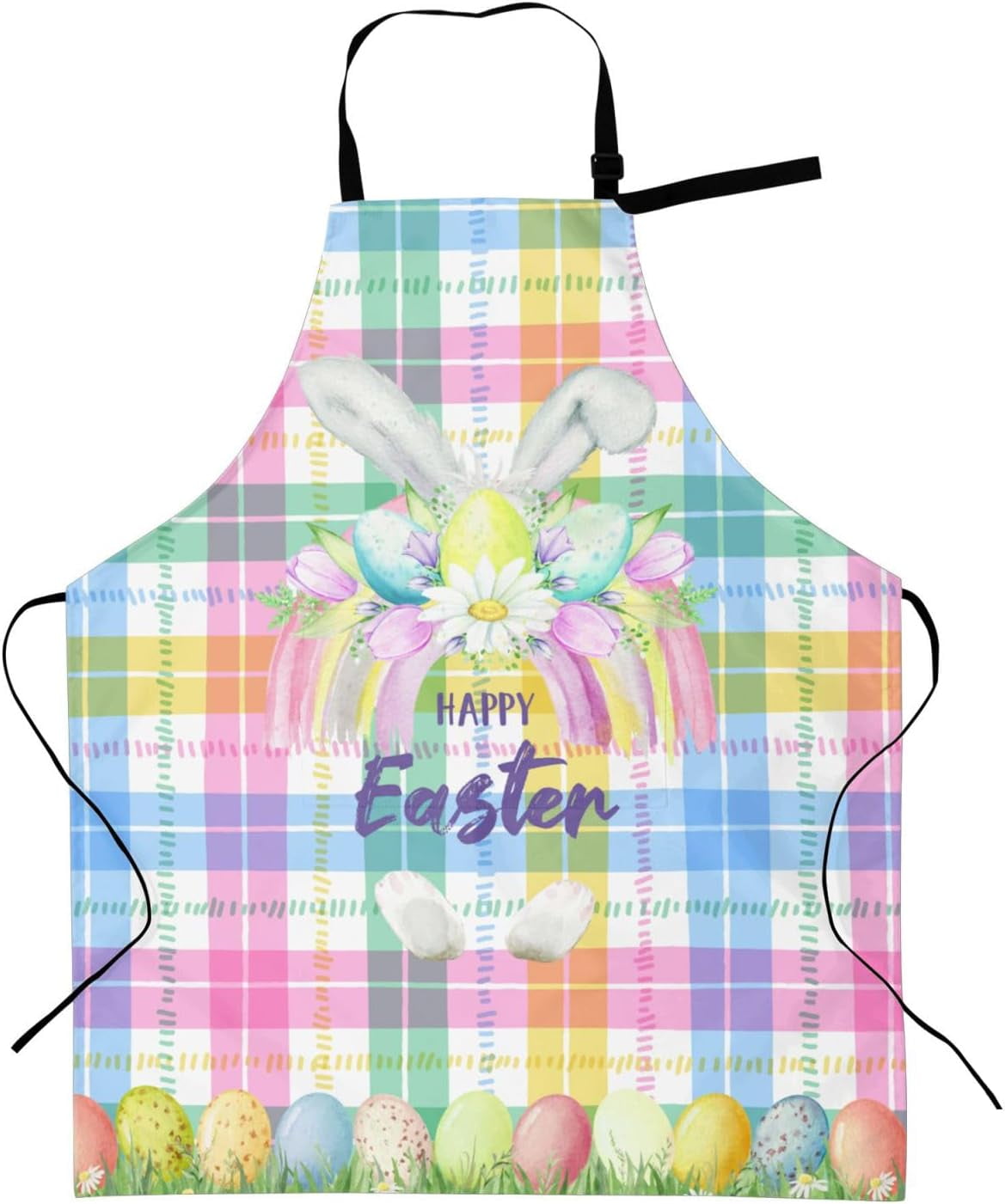 Apron With Pockets Cute Aprons Adjustable Neck Funny Waterproof And Oil ...