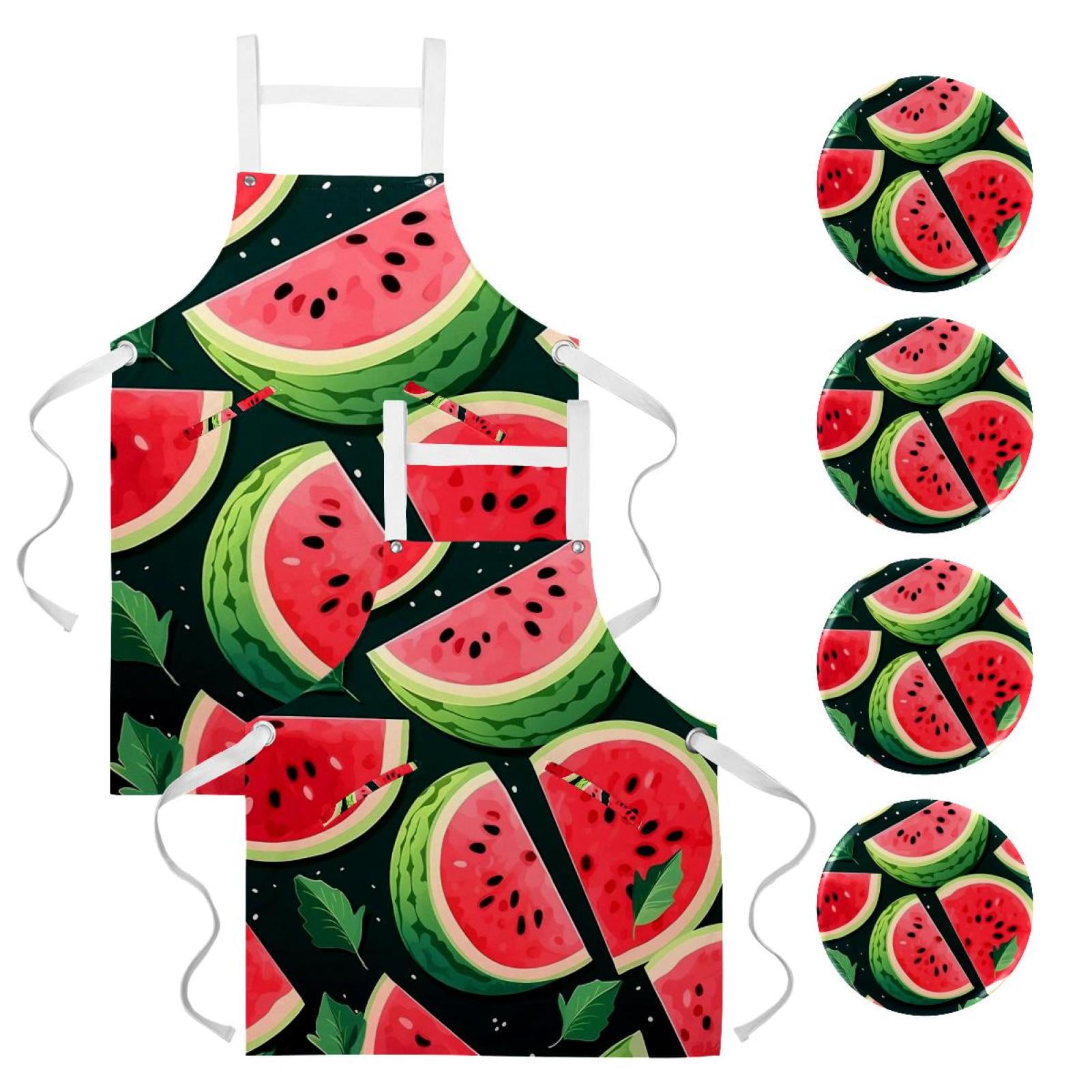 Apron Women 2 Pack Waterproof with Pockets and Badge, Includes Pins and ...