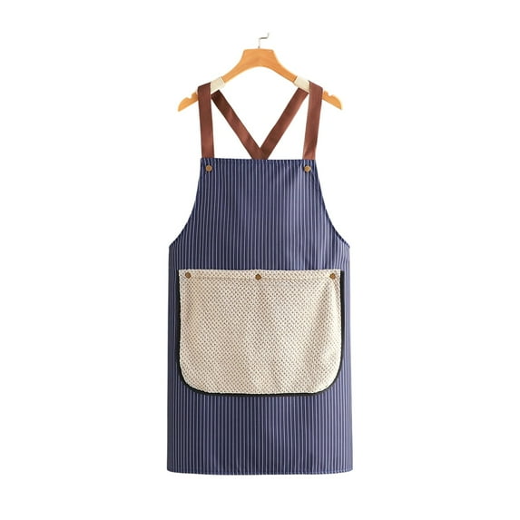 Apron for Women with Pockets & Removable Hand Towel - Waterproof ...
