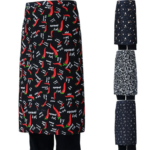 Apron with Pocket Pattern, Women's Waterproof Adjustable Cooking Apron ...