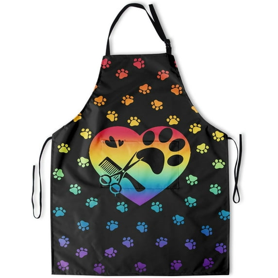 Apron with Pockets Aprons for Women Men Kitchen Chef Apron for Cooking ...