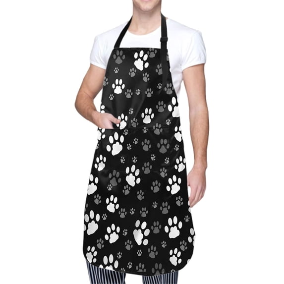 Apron with Pockets Aprons for Women Men Kitchen Chef Apron for Cooking ...