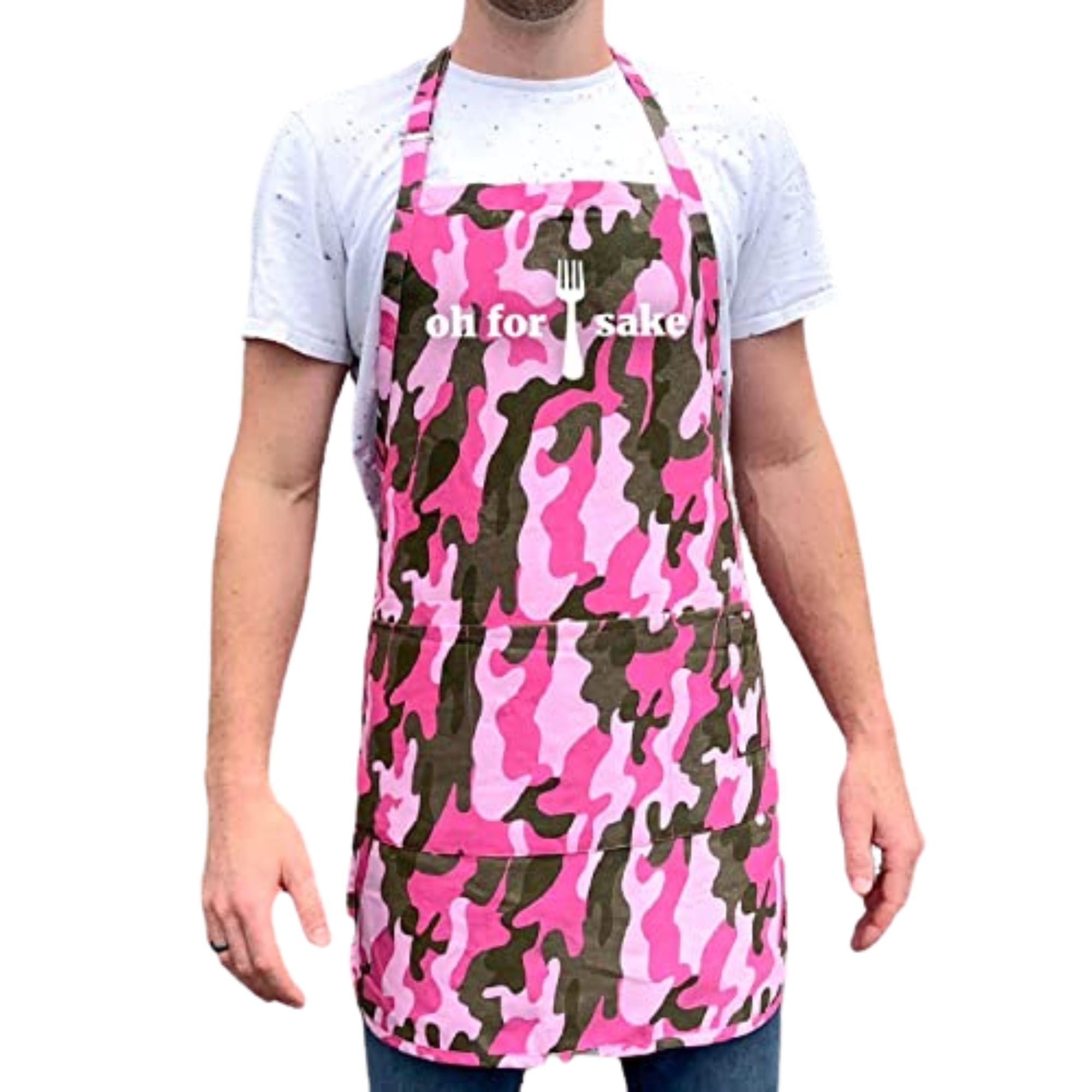 ApronMen, Funny Aprons For Men - Oh For Forks Sake - 100% Cotton with ...