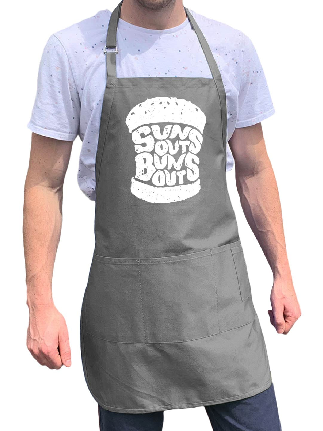 ApronMen, Funny Aprons For Men - Suns Out Buns Out - 100% Cotton with ...