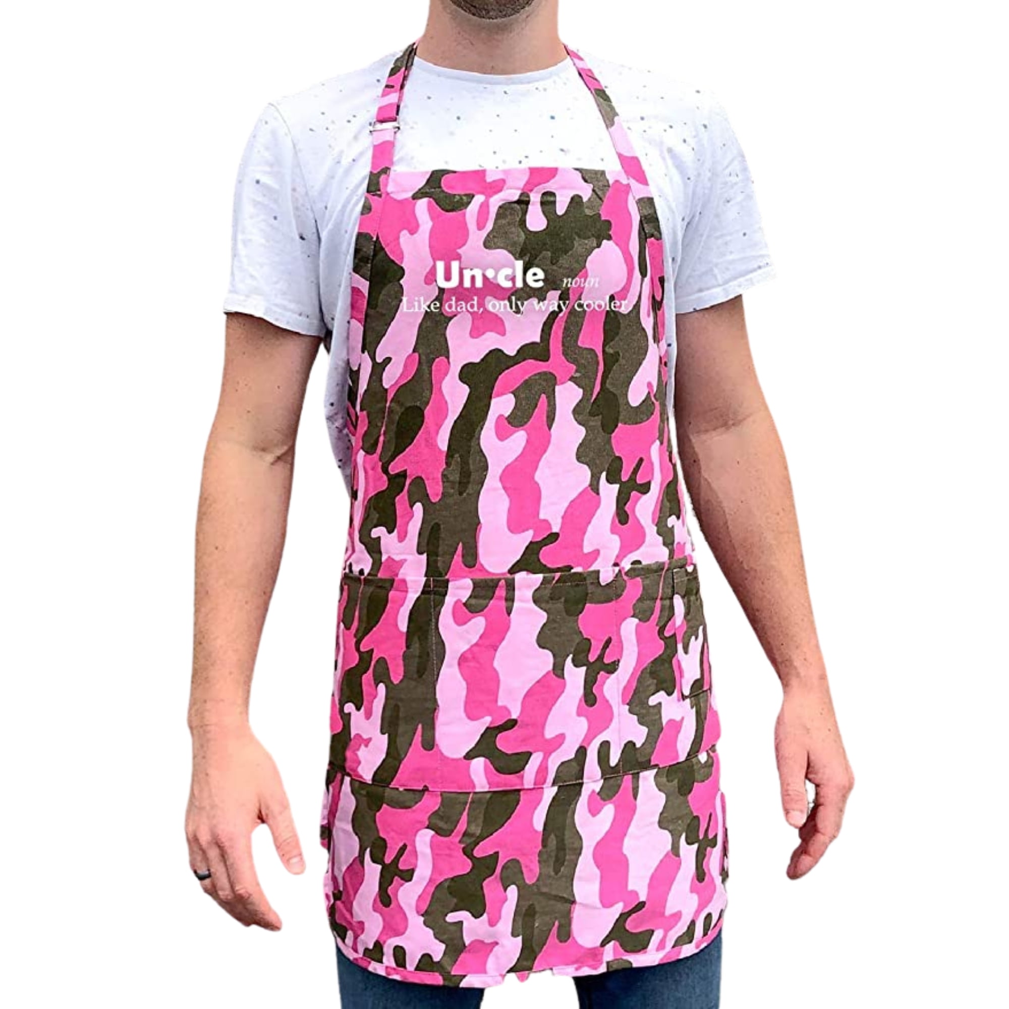 ApronMen, Funny Aprons For Men - Uncle: Like Dad, Only Cooler - 100% ...