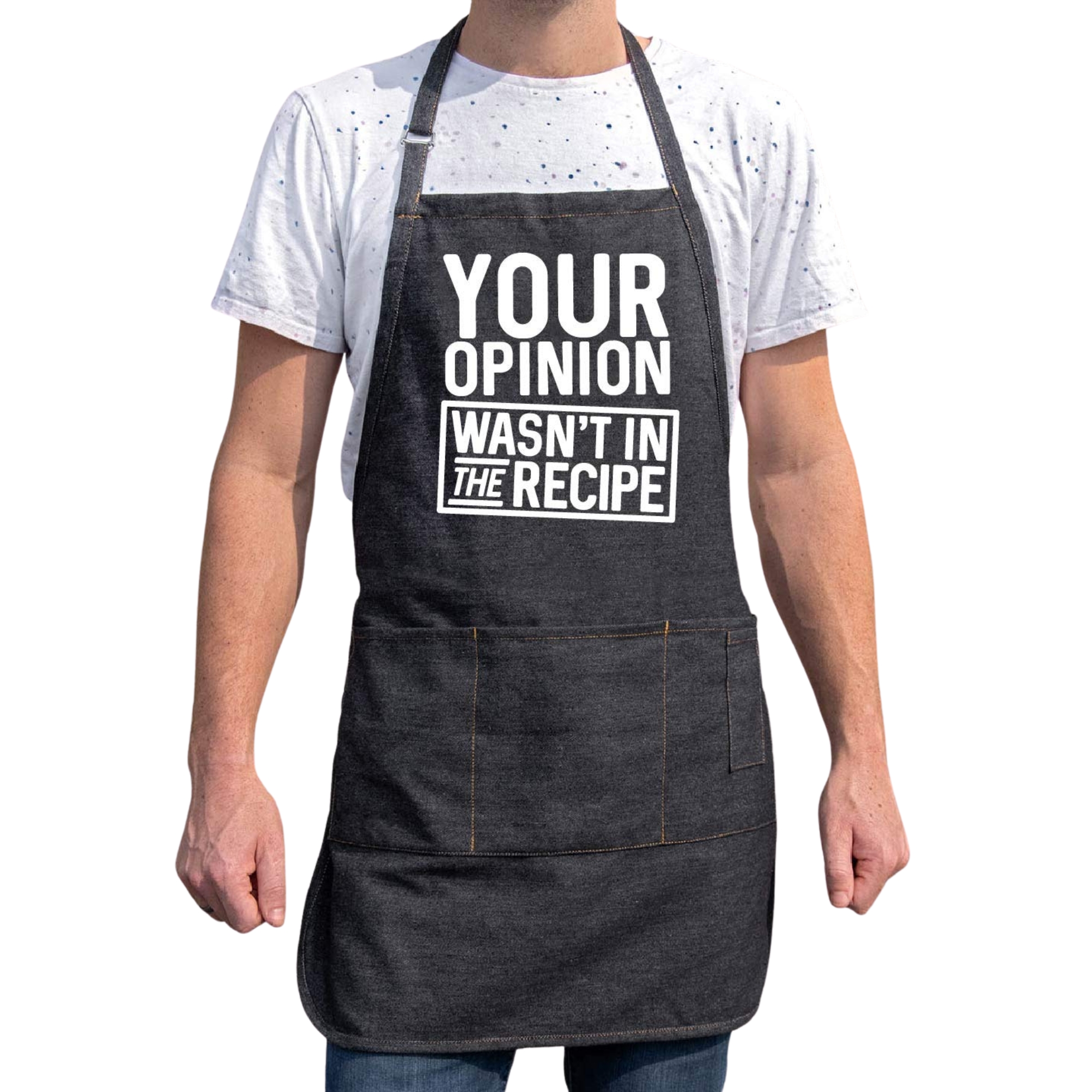 Apronmen, Funny Aprons for Men - Your Opinion - 100% Cotton with ...