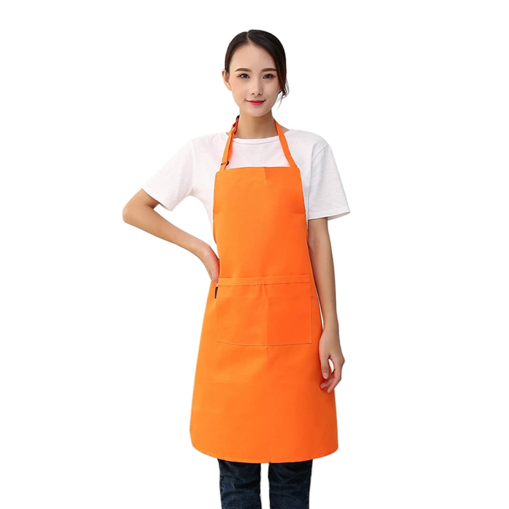 Aprons Canvas Waterproof Oilproof Men Women Kitchen Cooking Baking BBQ ...