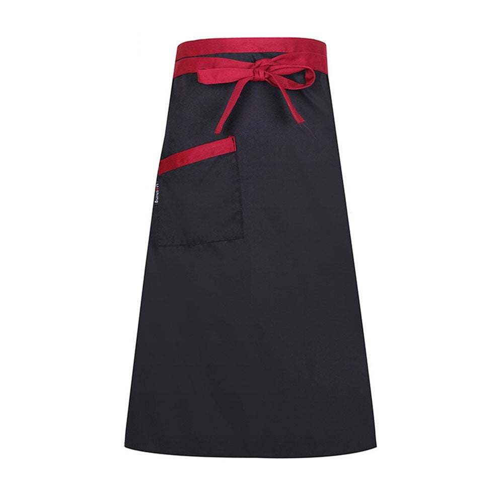 Aprons Half-Length Long Waist Apron Catering Baking Bar Chefs Waiters ...