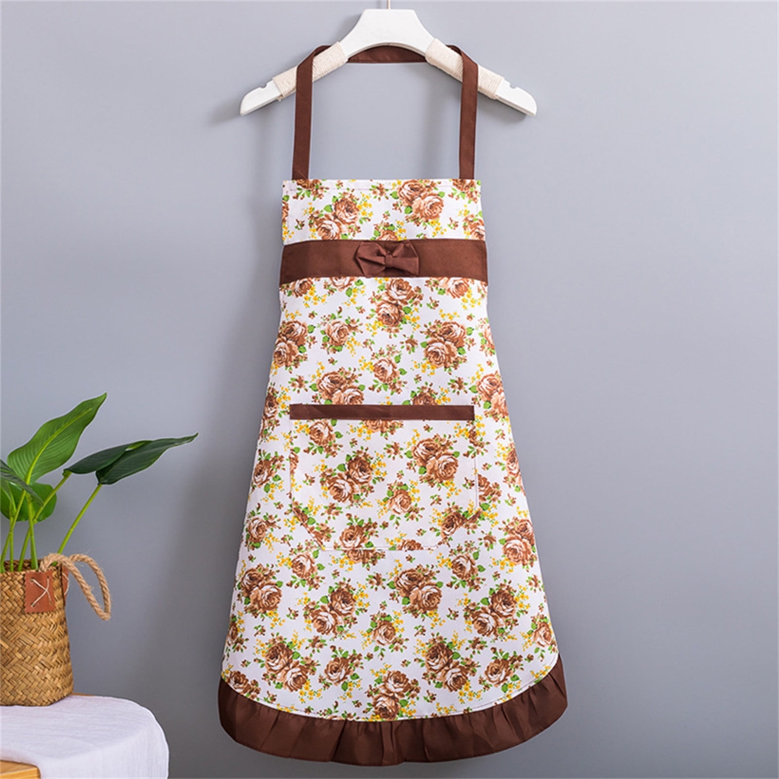 Cute Apron for Women with Pockets, Comfortable Kitchen Apron, Perfect ...
