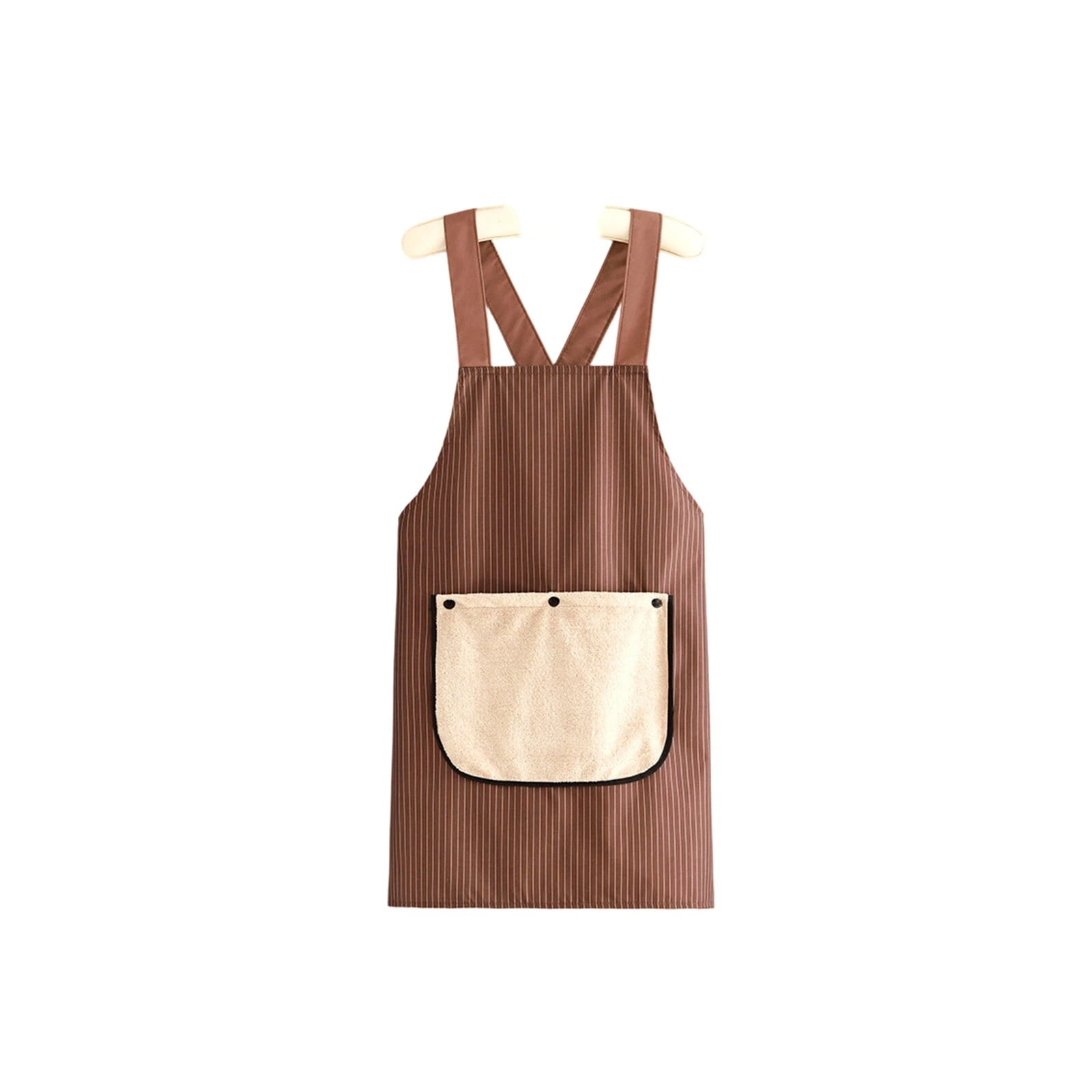 Aprons for Women with Pockets-Removable Aprons for Cooking Waterproof ...