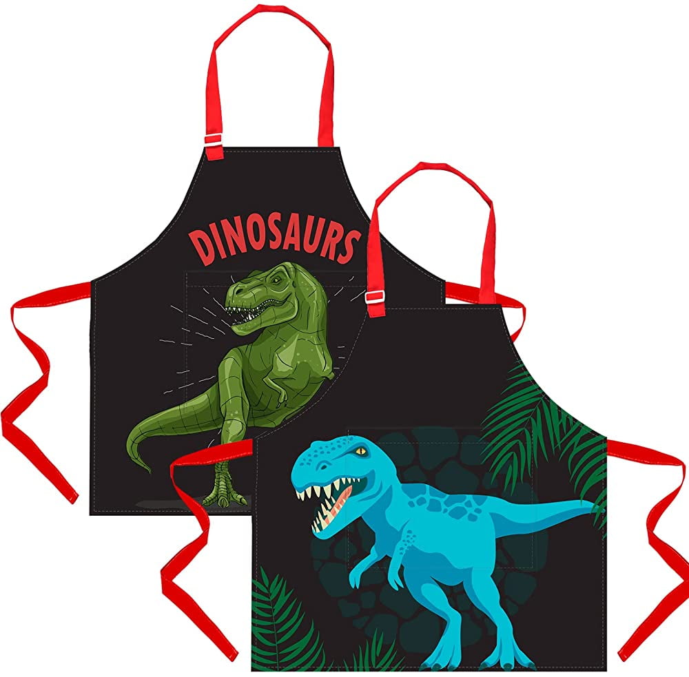 Aprons for Kids, Kids Art Apron Girls Boys Painting Apron with Pockets ...