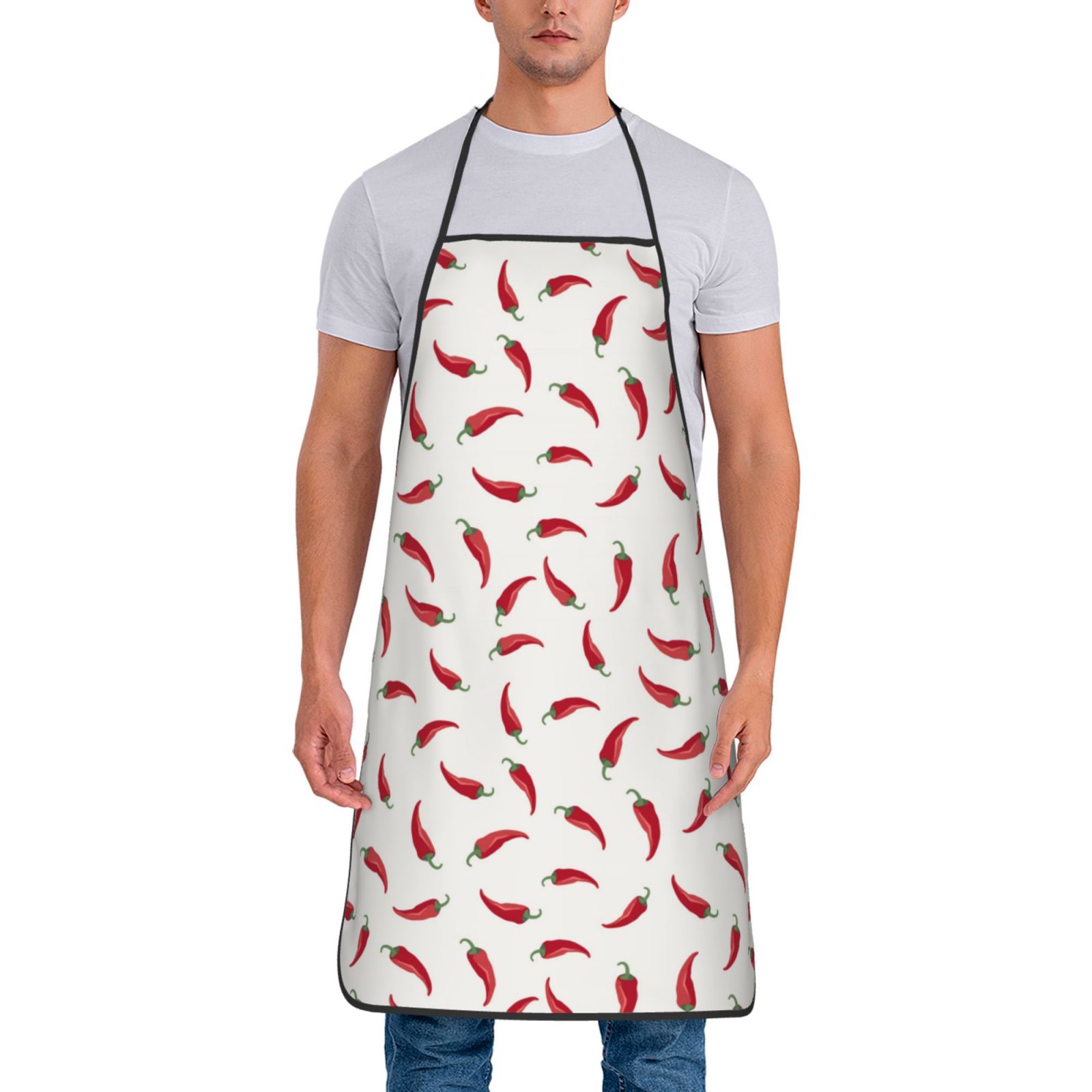 Aprons for Men Women - Chili Cooking Kitchen Apron Chef Apron ...