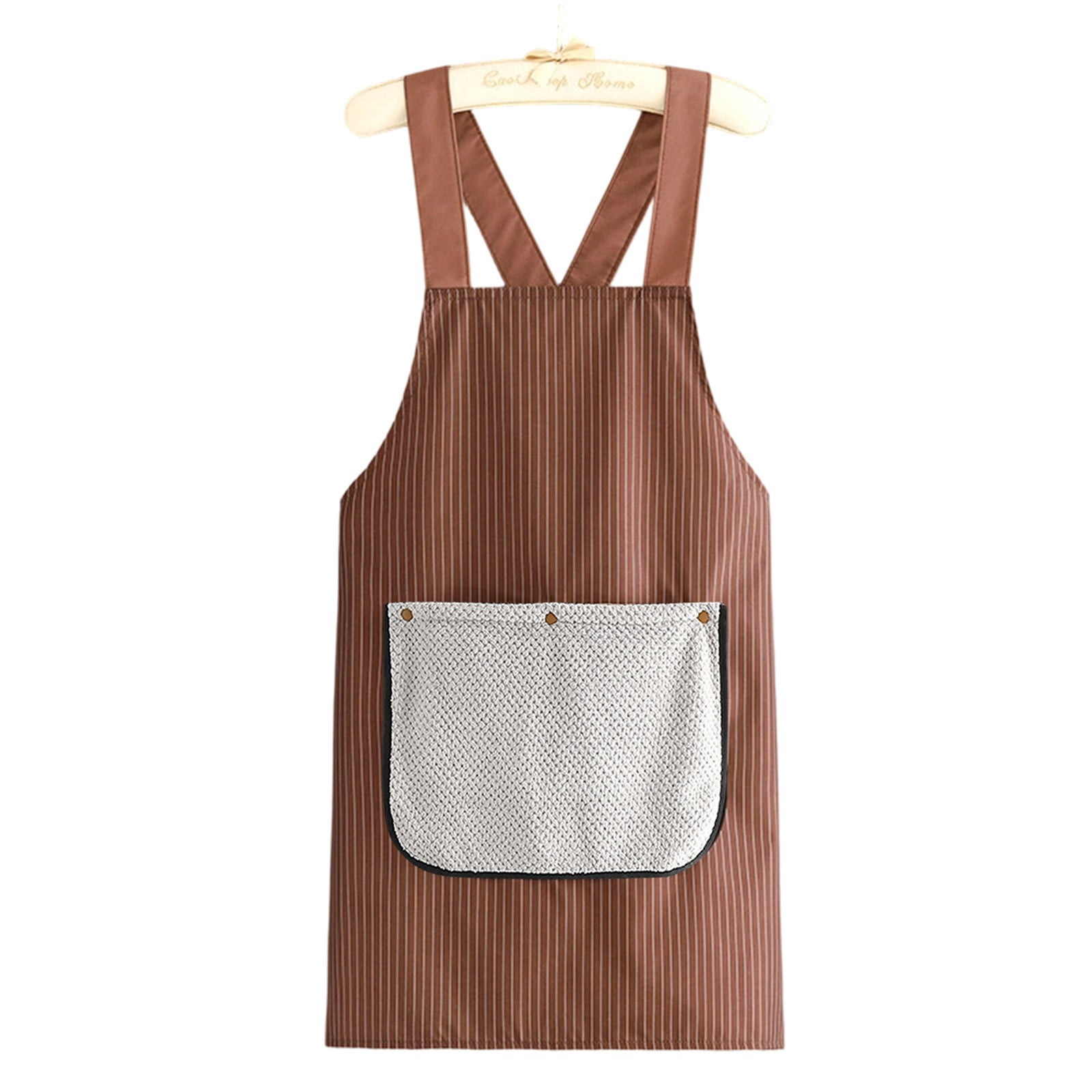 Aprons for Women With Pockets,Adjustable Kitchen Apron with 2 ...