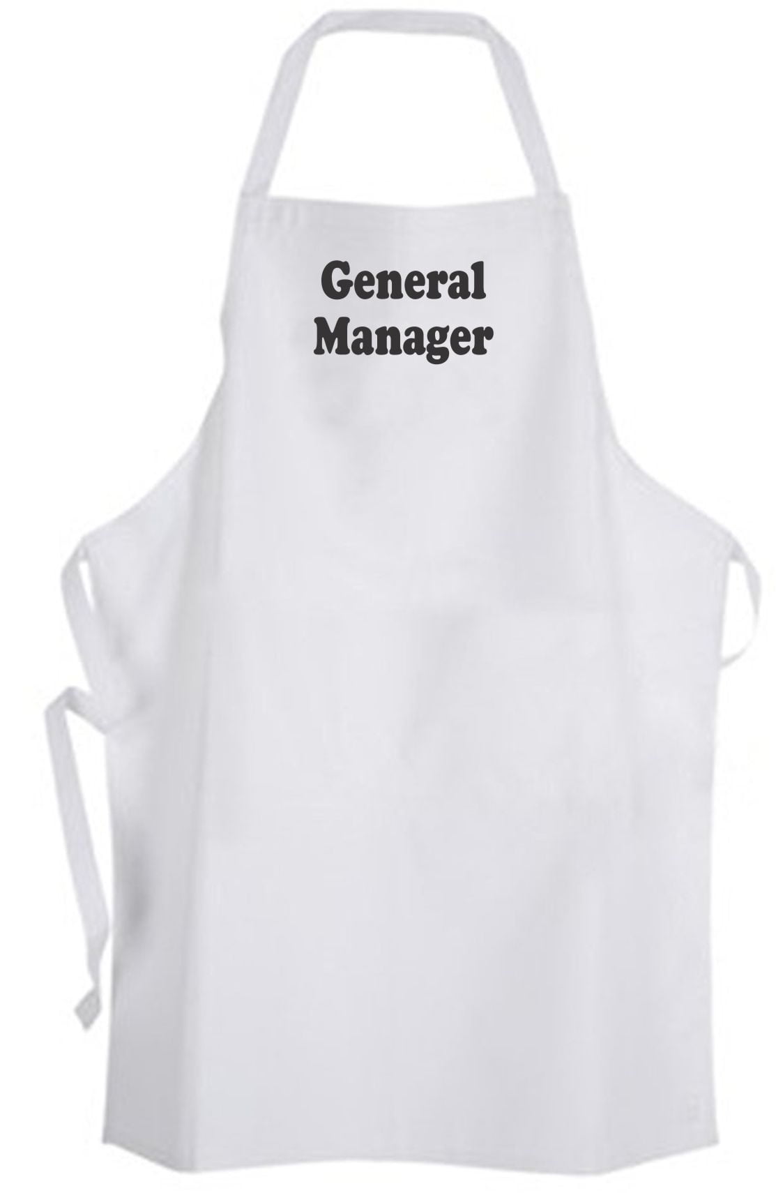 Aprons365 - General Manager – Apron – Company Store Black & White ...