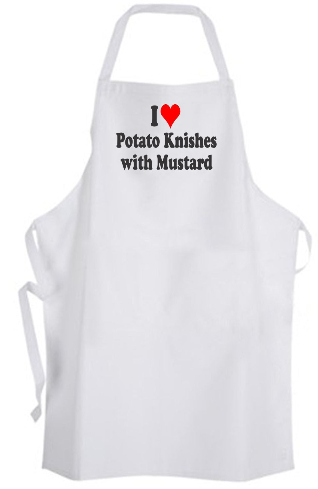 Aprons365 - I Love Potato Knishes with Mustard Apron – Chef Cook Food ...