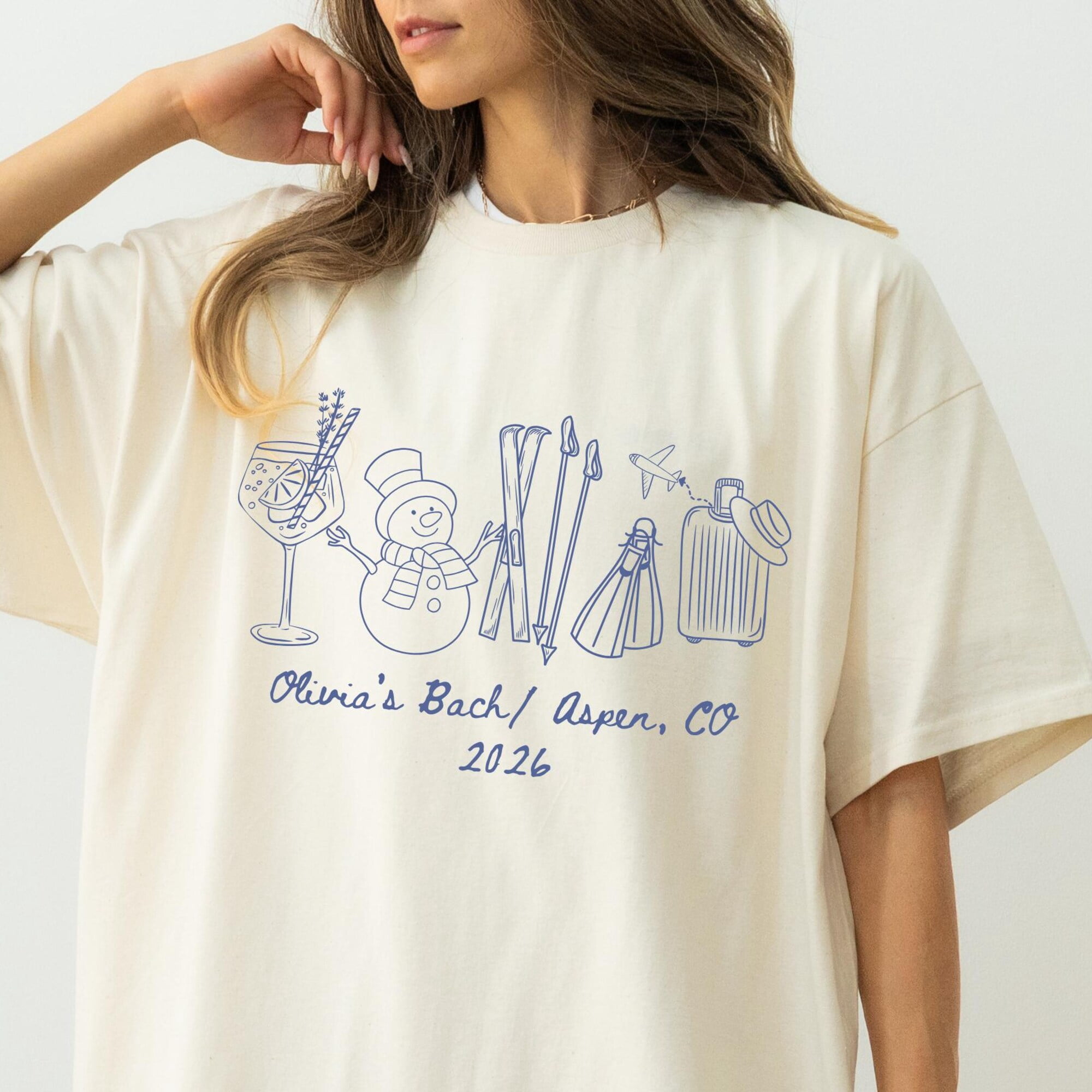 Aprs Ski Bachelorette Shirt Aspen Bach Tee Custom Winter Trip Shirt ...