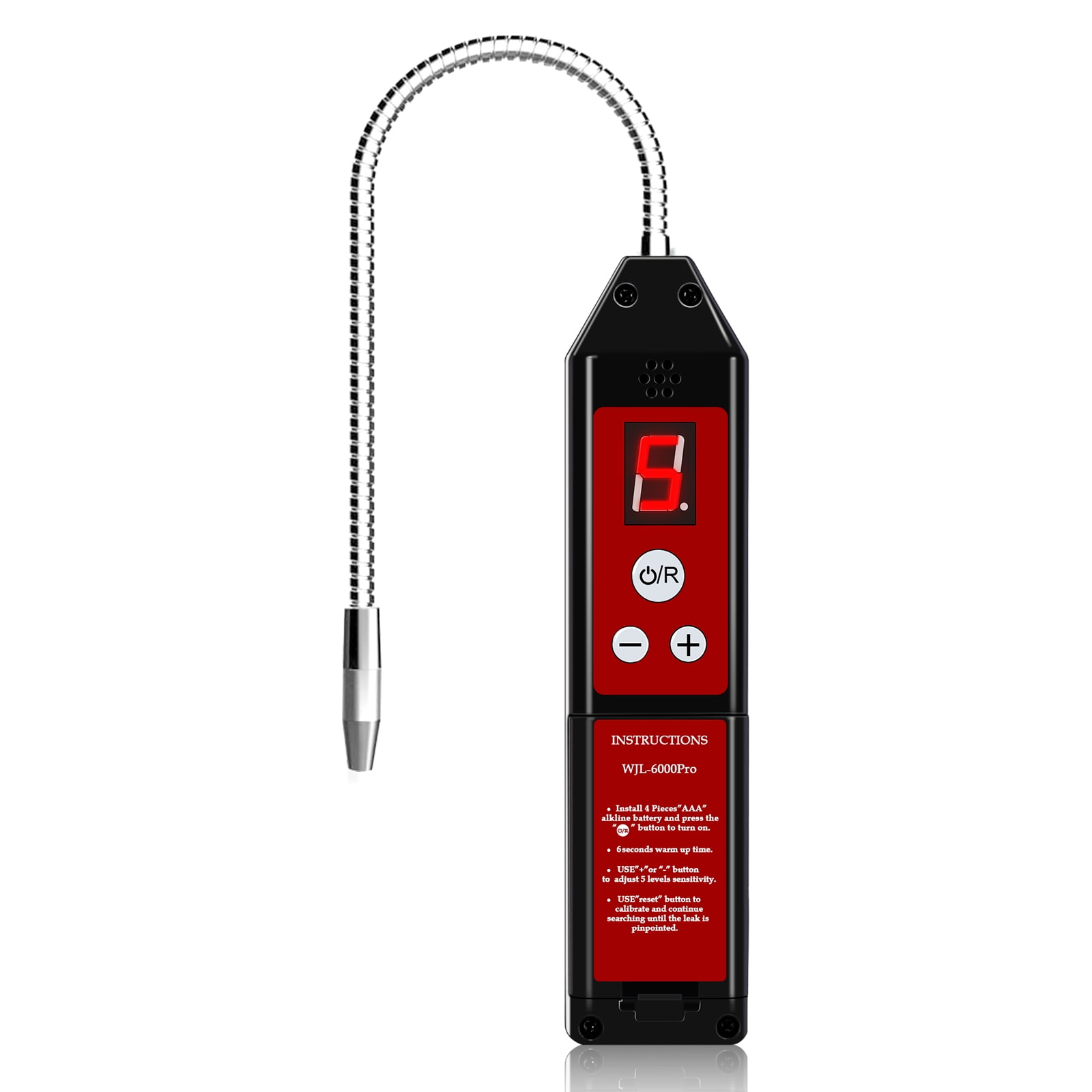 Aprvtio WJL-6000 PRO Refrigerant Leak Detector, Halogen Leak Detector ...