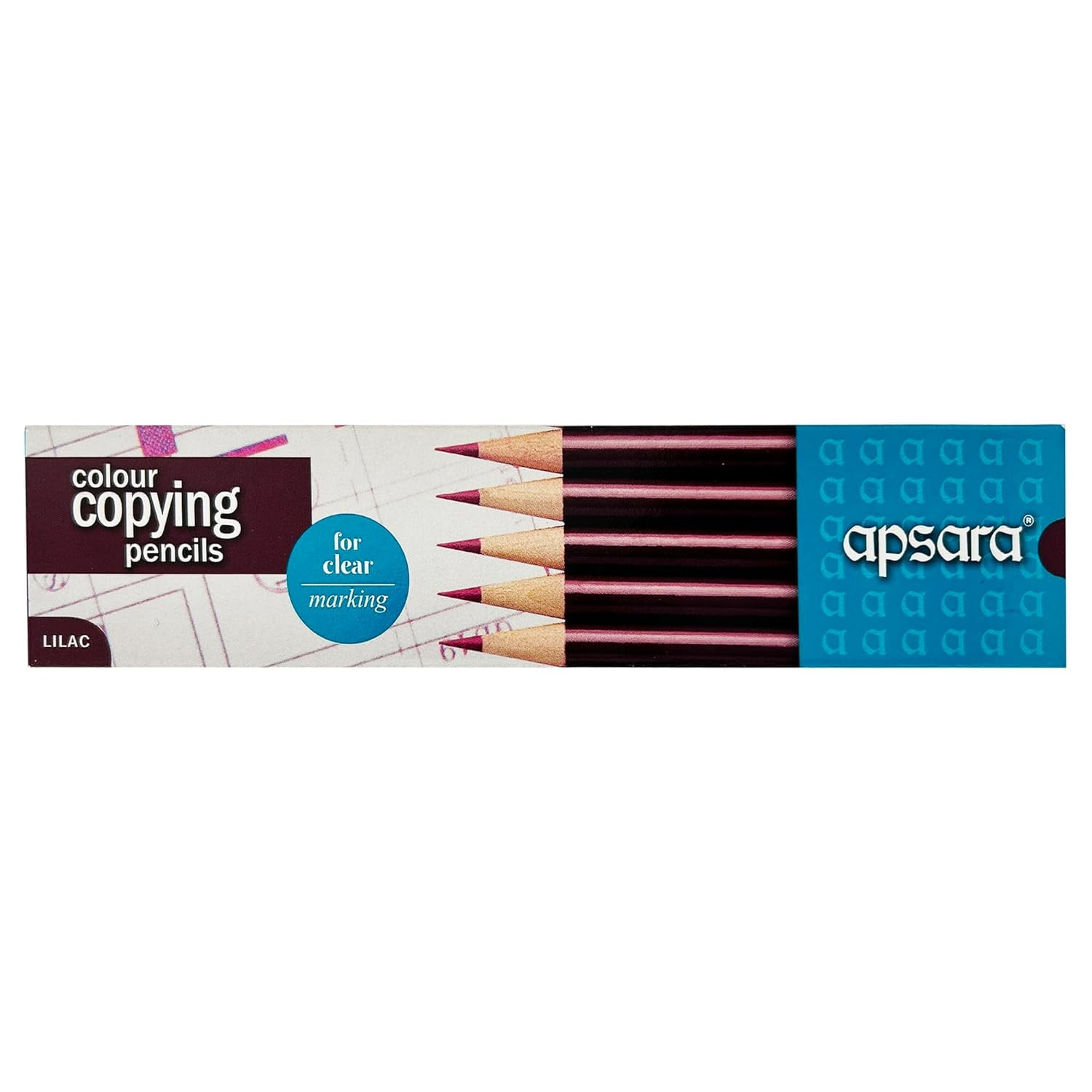 Apsara Colour Copying Pencils Lilac Pencils for Permanent Markings ...