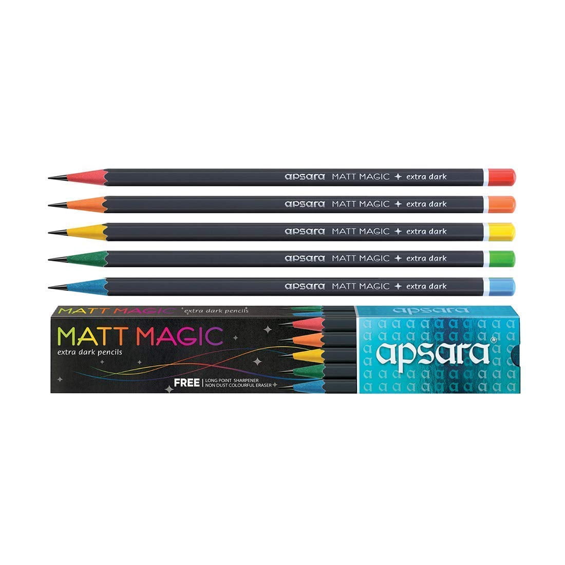 Apsara Matt Magic Pencil 2.0 [Pack of 20] - Walmart.com