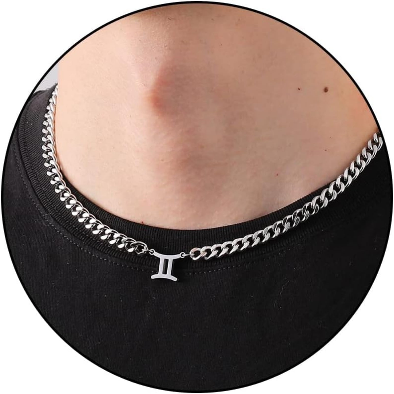Gemini choker necklace store