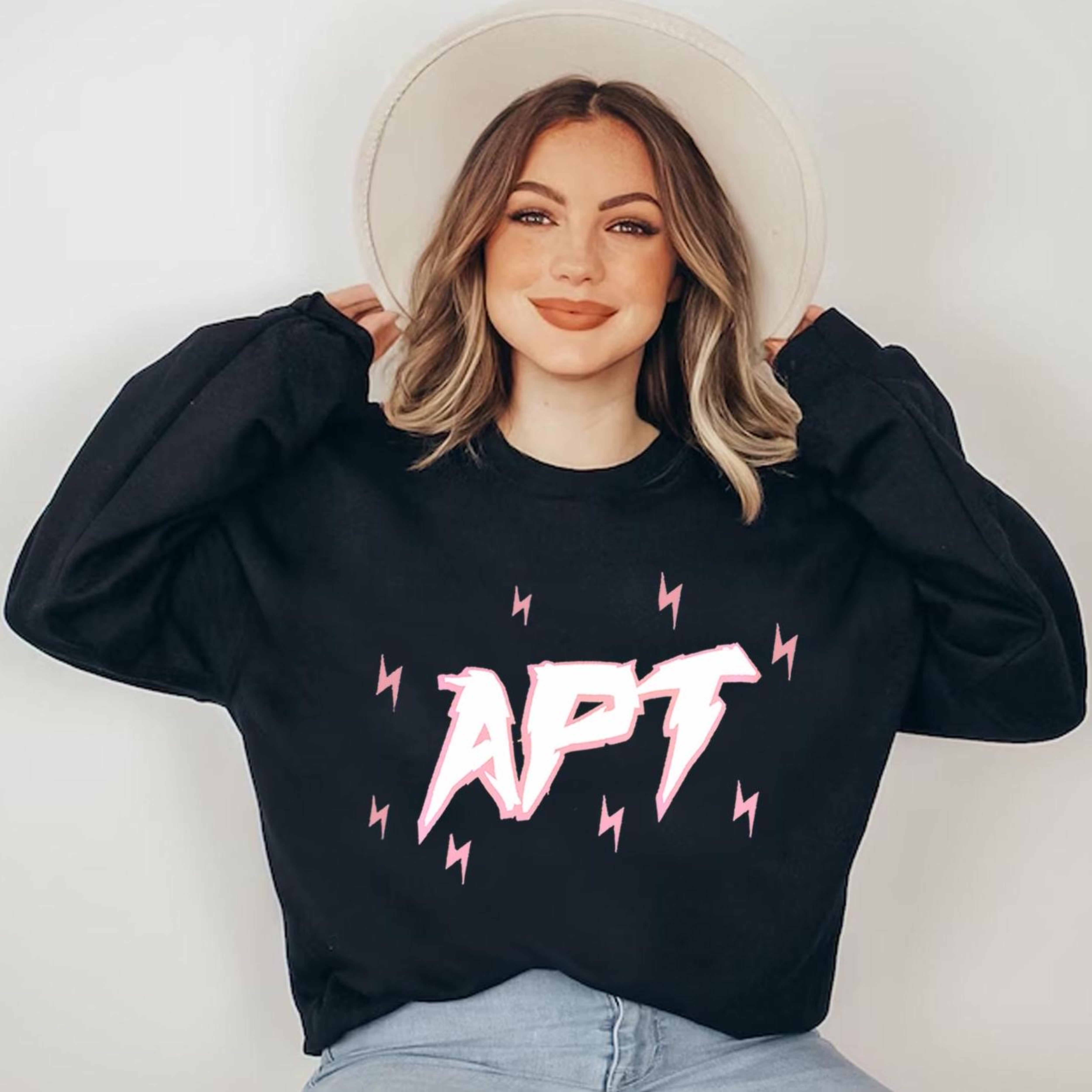 Apt Song Shirt, Rose And Bruno Shirt, Pink Punk Inspired Shirt, Korean ...