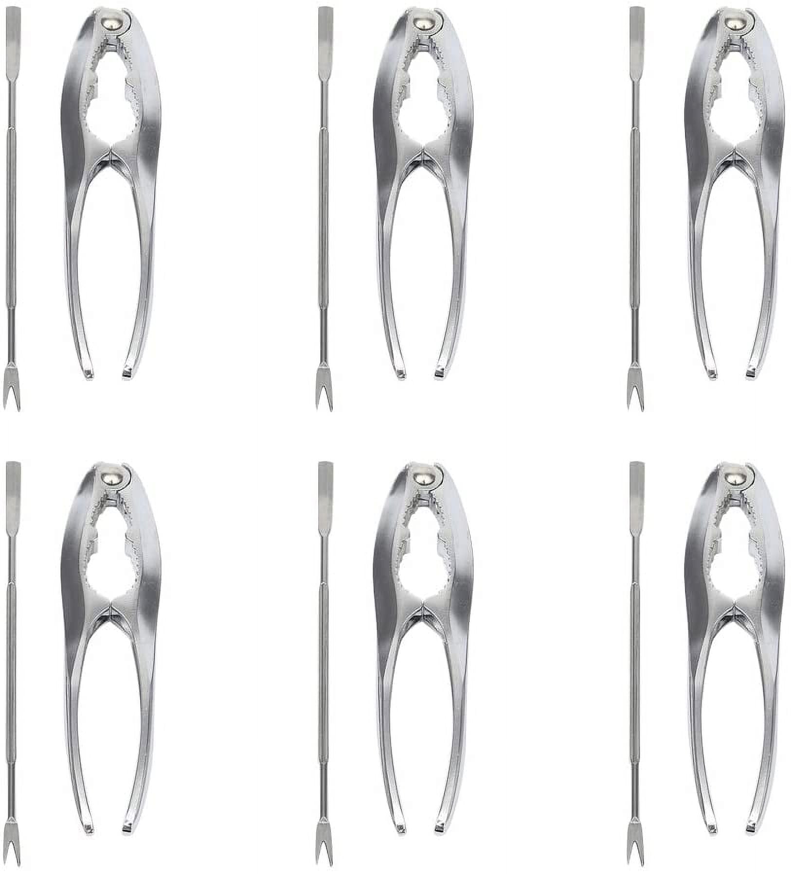 Apuakthei 12 pieces seafood nut crackers with seafood forks set for ...