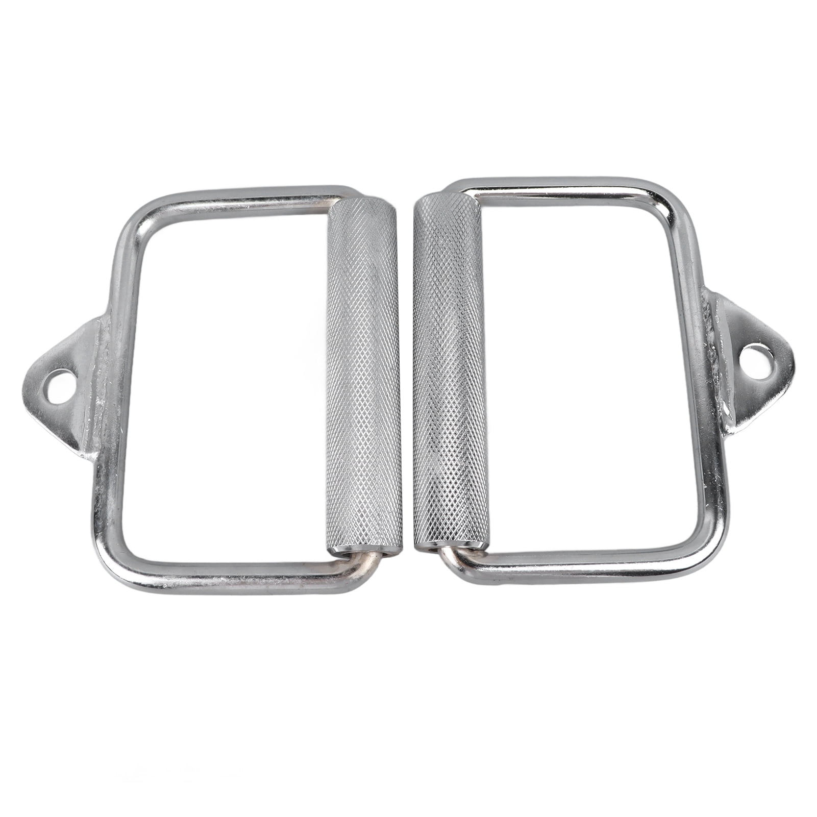 Apuakthei 2PCS Gym Exercise Pull Handle Stainless Steel Electroplated D ...