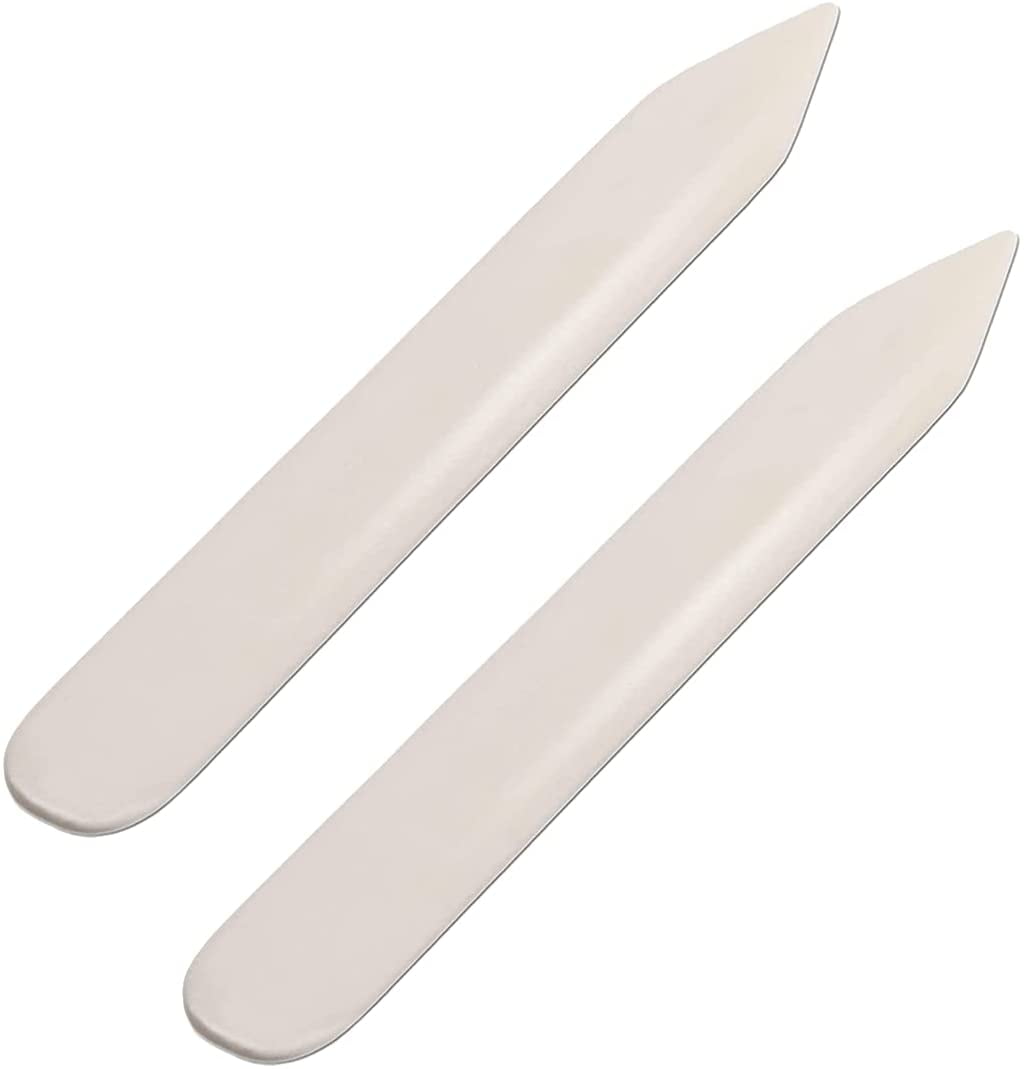 2PCS Bone Folder Set for Leather Crafting, Paper Creasing & Origami ...