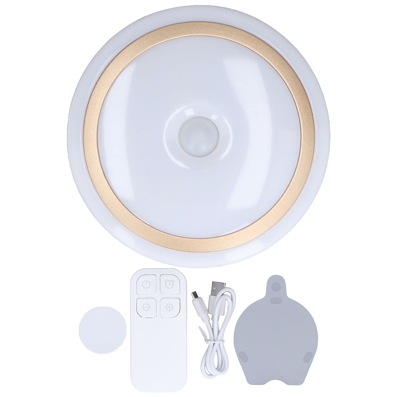 Apuakthei Puck Lights LED Infrared Remote Control 10 Gears Dimmable ...